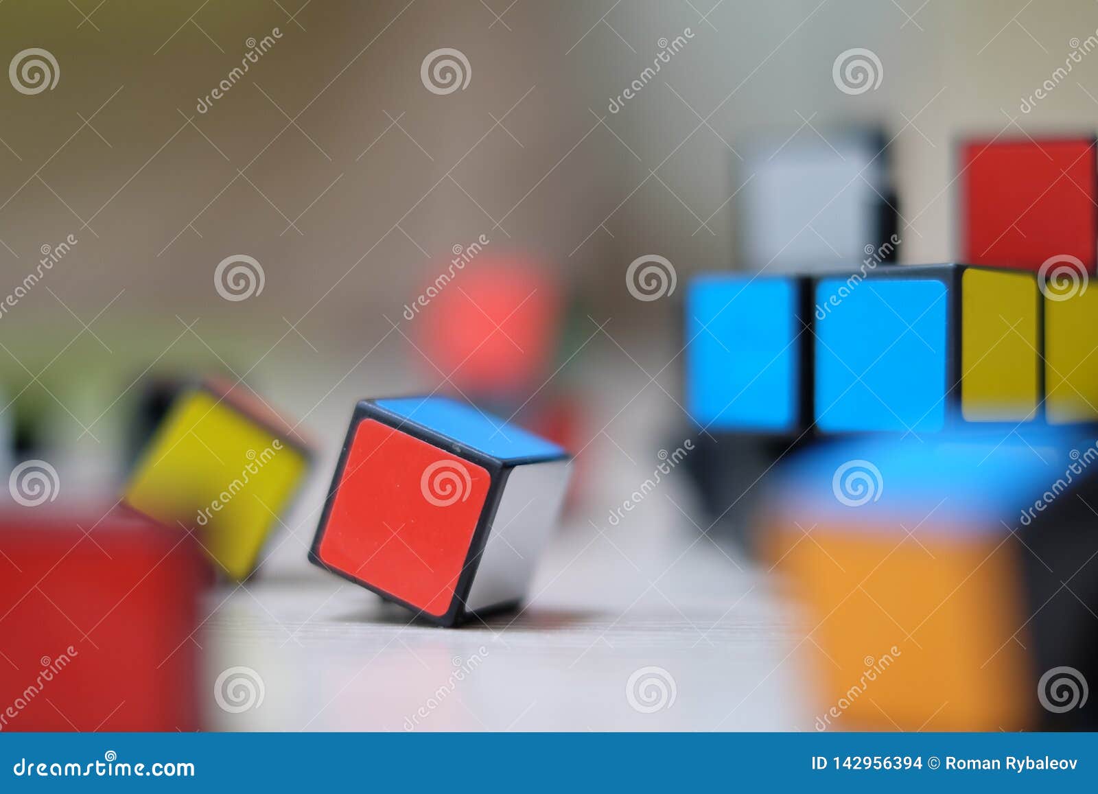 Cubes of Different Colors ,Rubik`s Cube Editorial Stock Image - Image ...