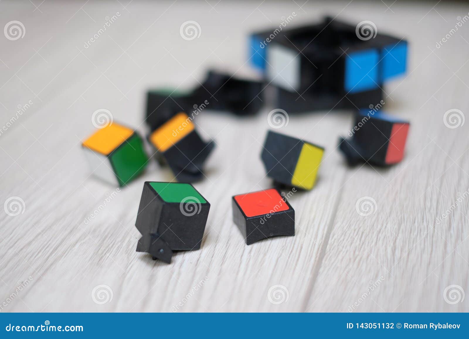 Cubes of Different Colors, Rubik`s Cube Editorial Photography - Image ...