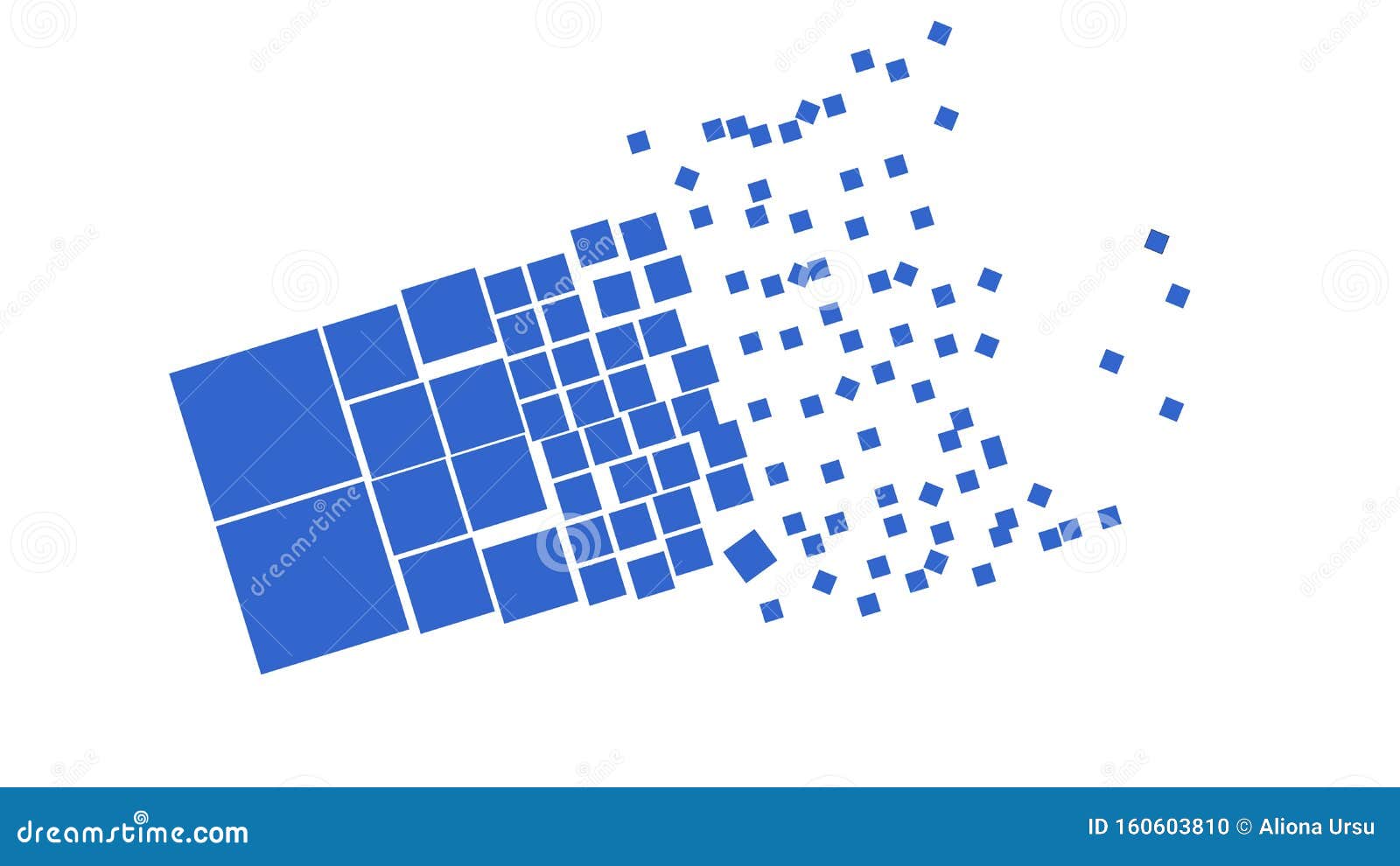 Cubes division vector stock vector. Illustration of symbol - 160603810