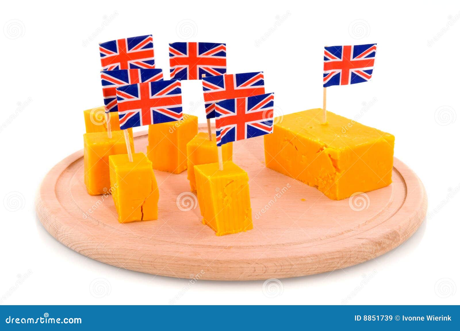 Cubes En Fromage De Cheddar Image stock - Image du indicateur ...