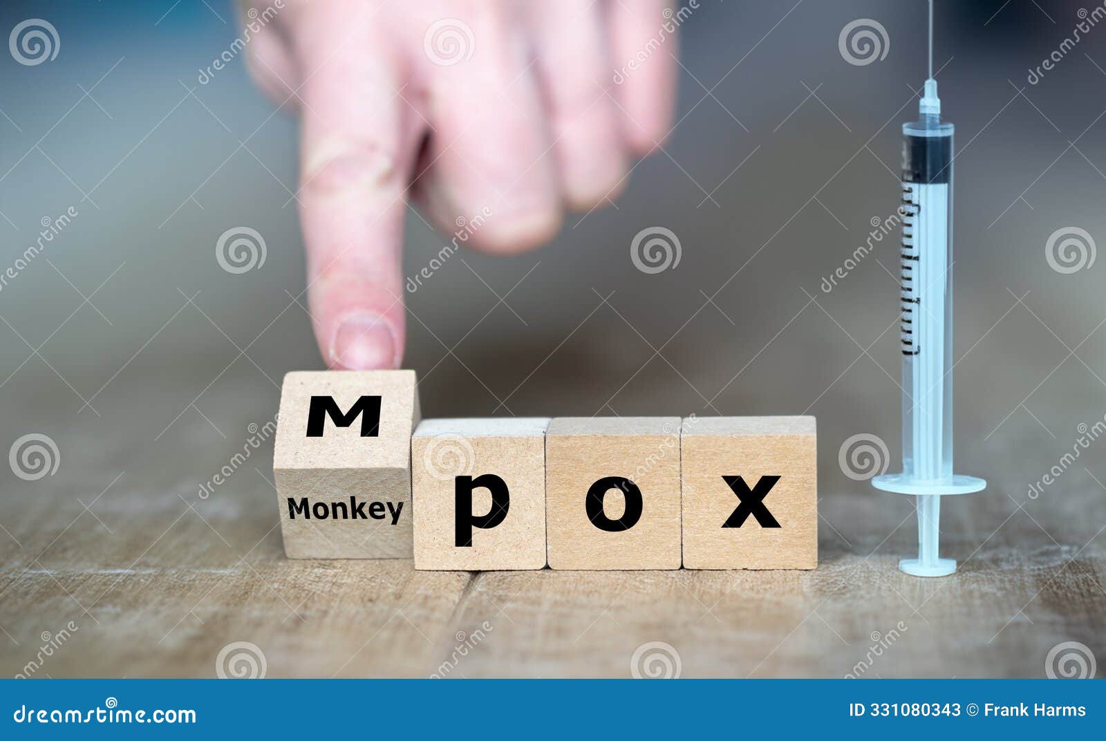 Cubes Form the Expression Mpox or Monkeypox. Symbol for the Mpox Virus ...