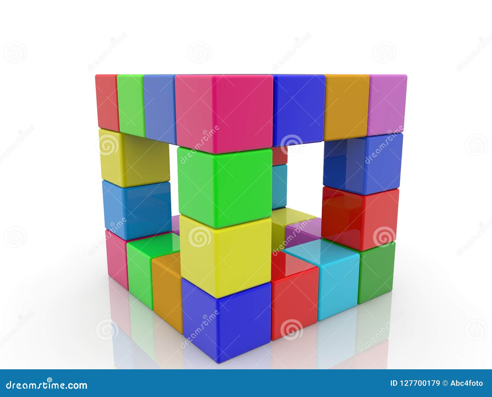 Ice Cubes Frame. Chill Border, Icy Cold Cube And Iced Rectangular Frame ...