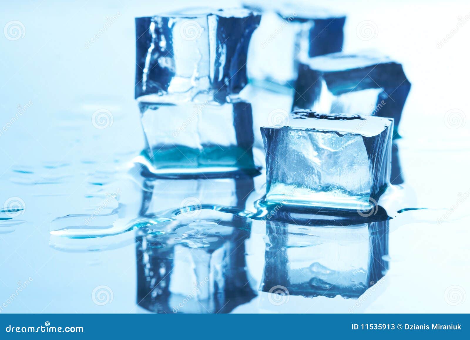 Cubes of ice stock image. Image of transparent, light - 11535913