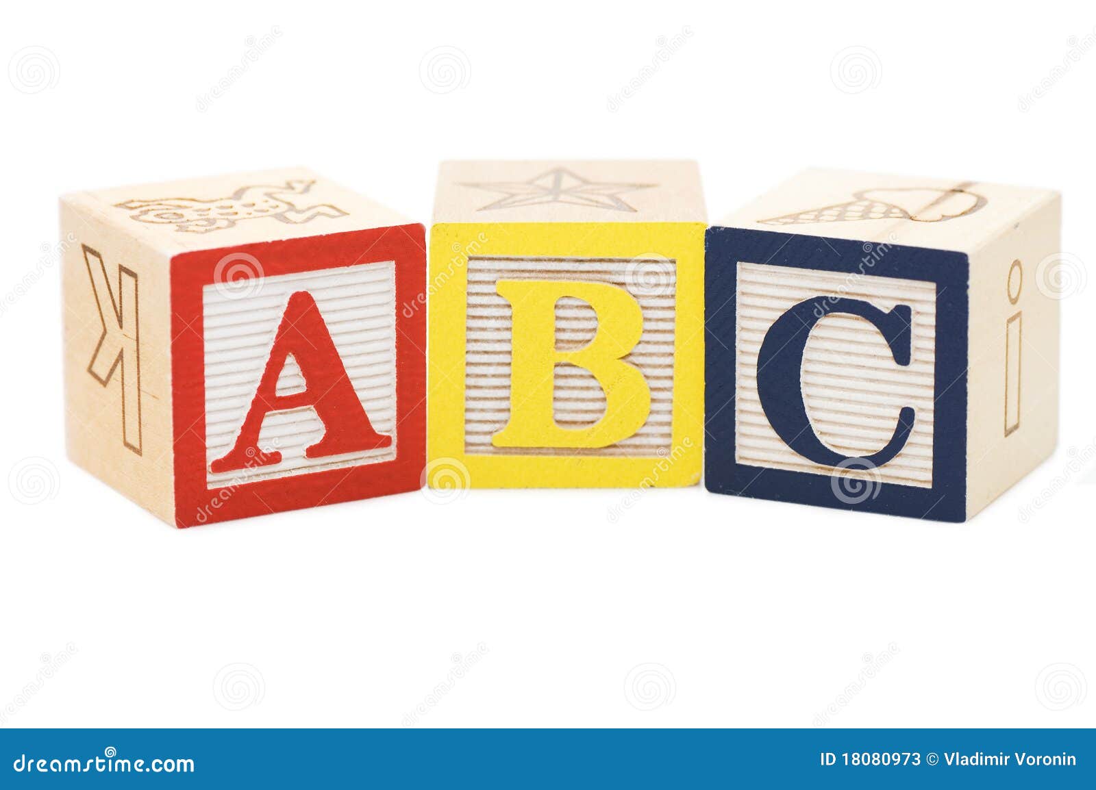 Cubes with Letters Isolated Stock Image - Image of play, preschool ...