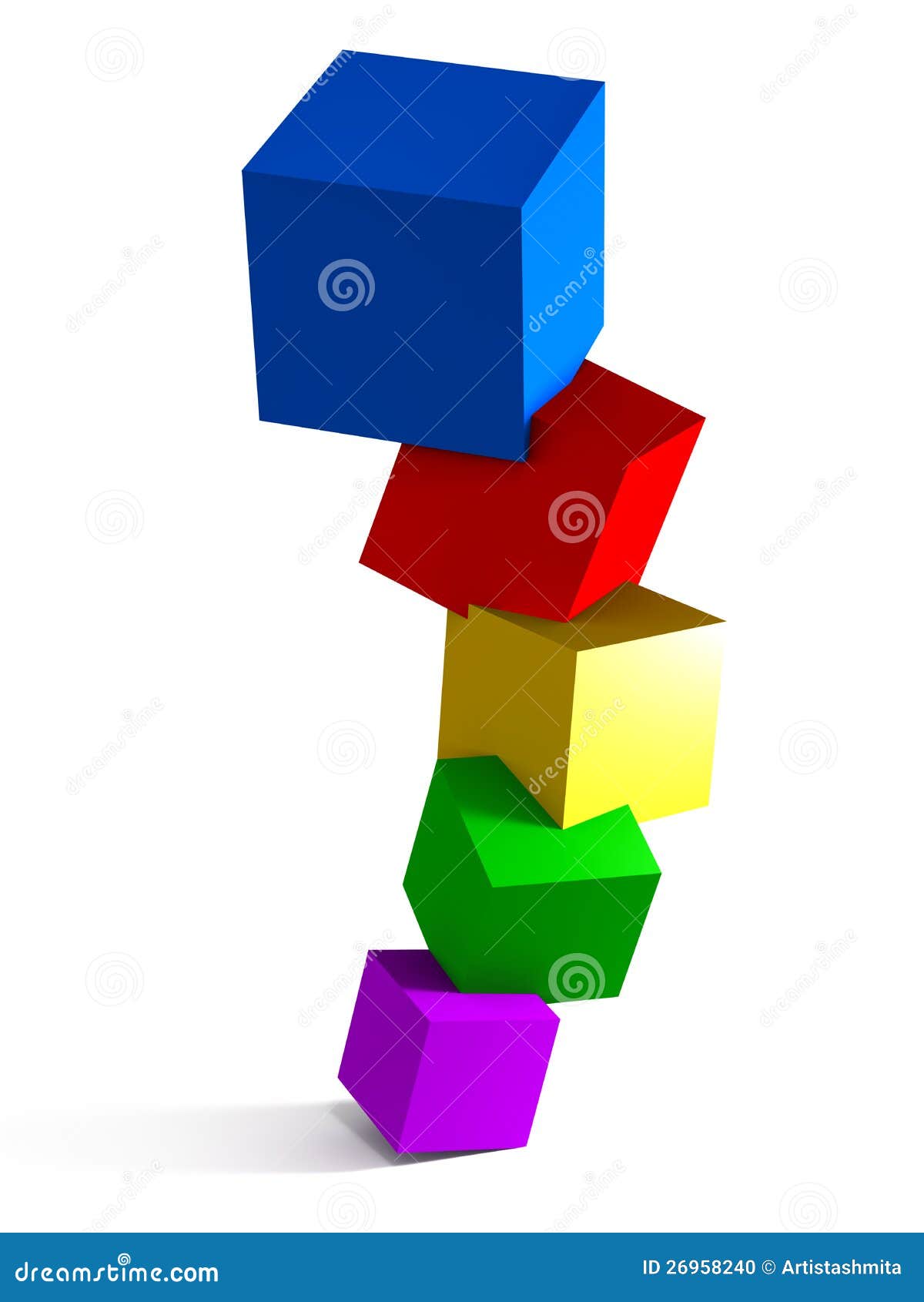 Cubes logo stock illustration. Illustration of looking - 26958240