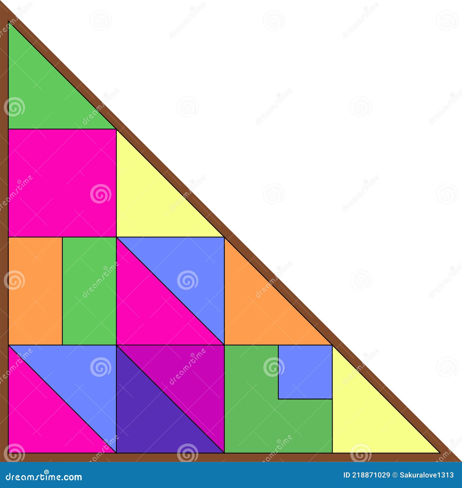 Cubes. Multicolored Falling Blocks Blocks. Background Created from ...