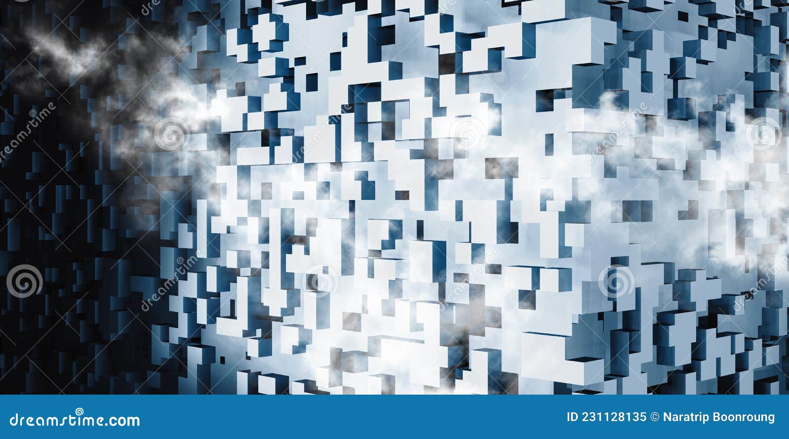 Cubes Pixels Rubik`s Cube Isometric Abstract Geometric Digital Data ...