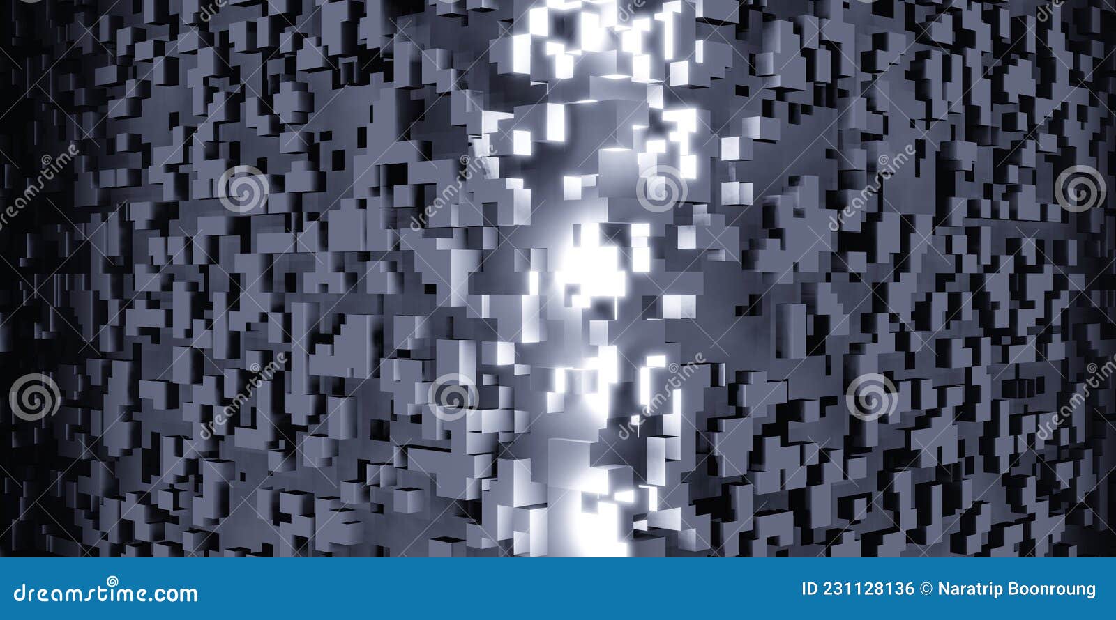 Cubes Pixels Rubik`s Cube Isometric Abstract Geometric Digital Data ...