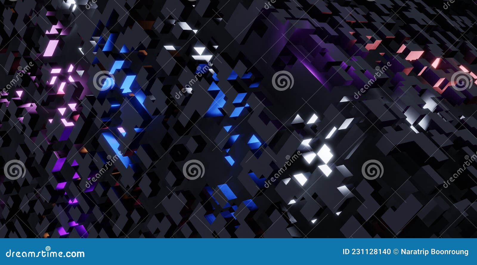 Cubes Pixels Rubik`s Cube Isometric Abstract Geometric Digital Data ...
