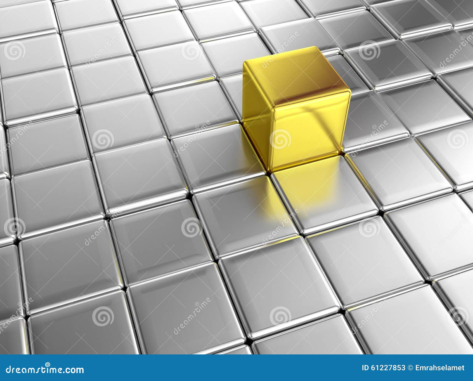 Cubes Platform silver gold stock illustration. Illustration of built ...