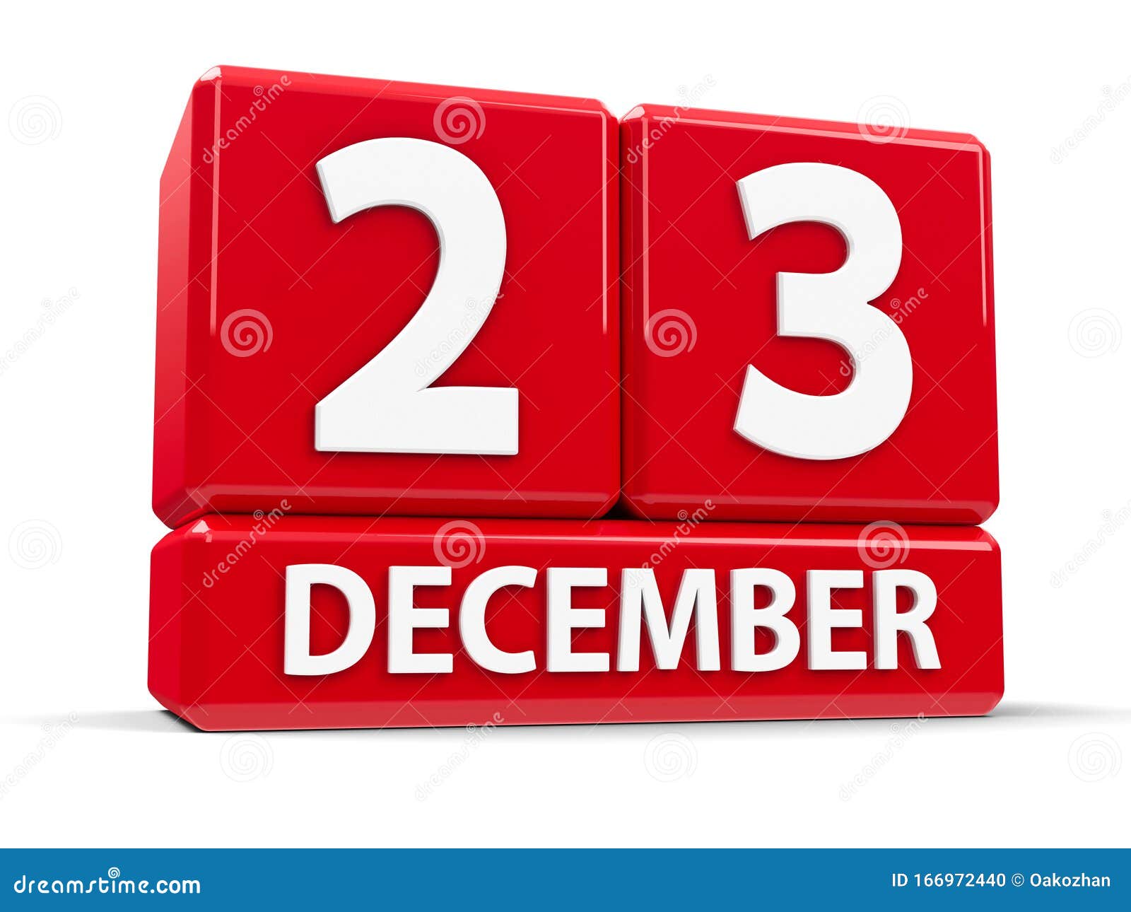 Cubes 23rd December stock illustration. Illustration of december ...