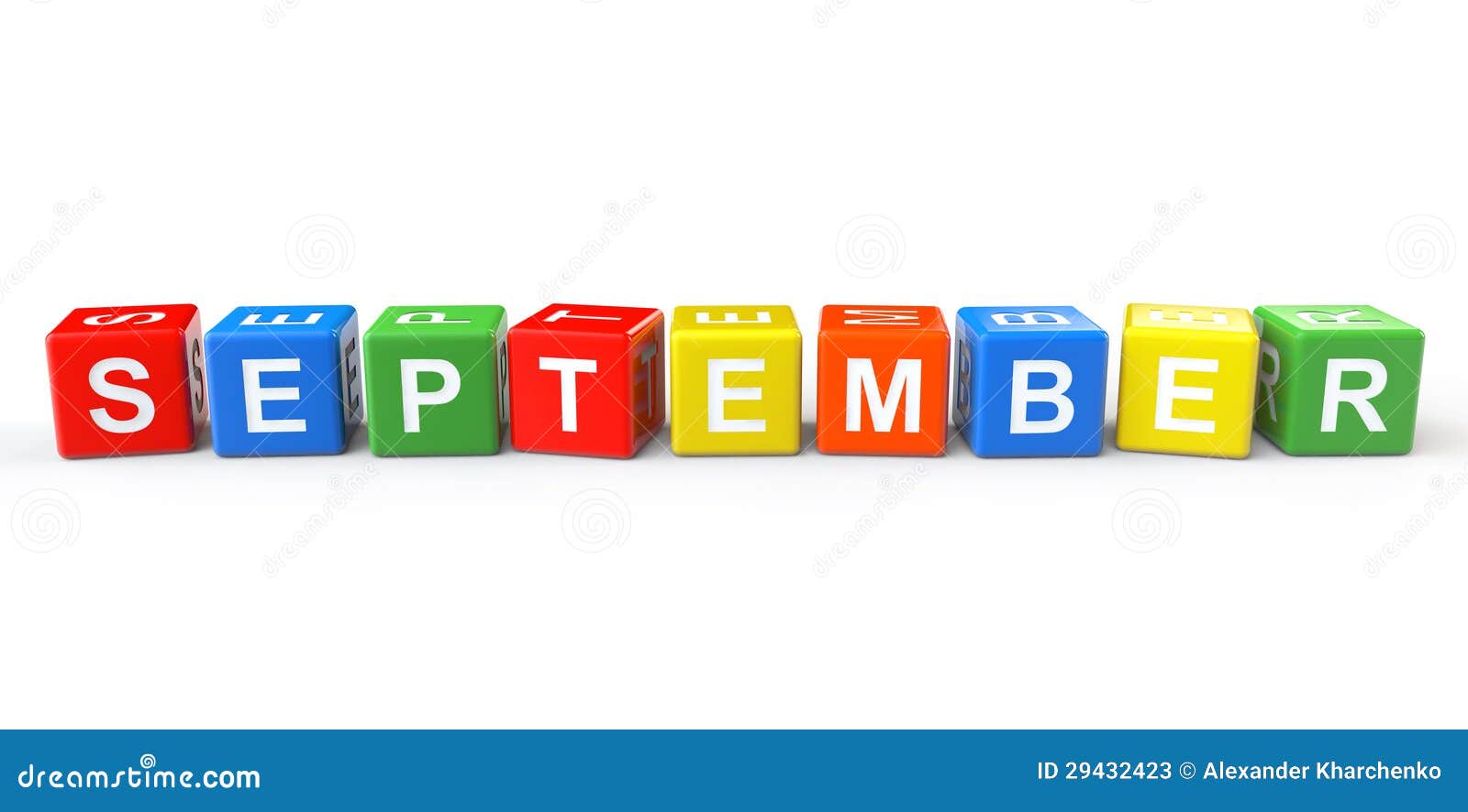 September Sign. Vector Illustration | CartoonDealer.com #90097006