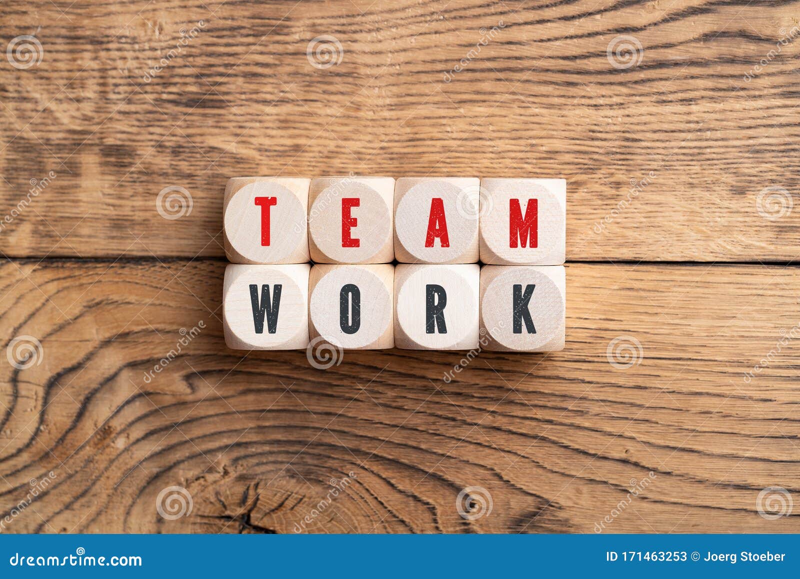 Cubes Showing A Brainstorming Session On Concrete Background 2 Stock ...