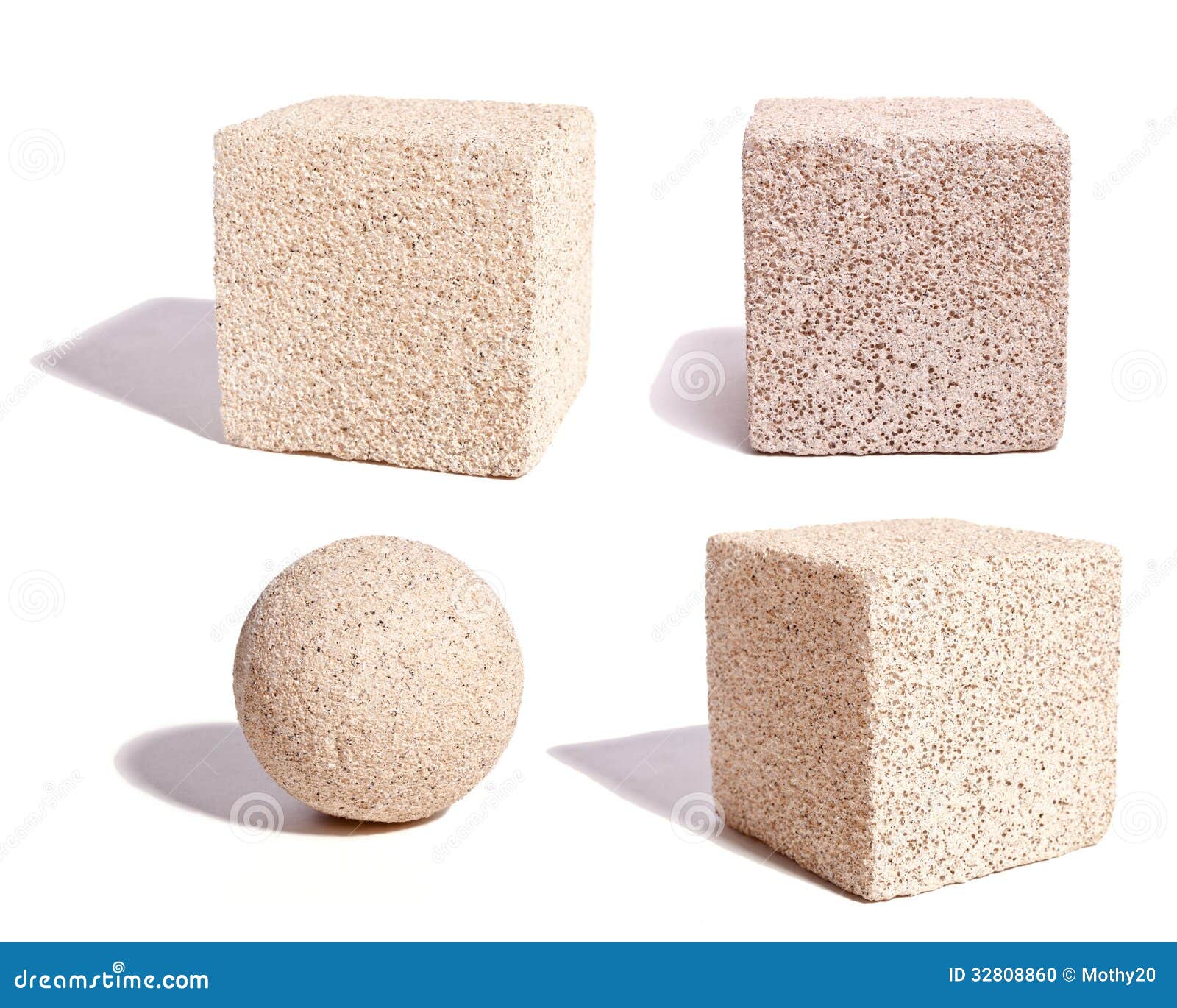 Cubes and Sphere of Stone Texture Stock Photo - Image of cube, pattern ...