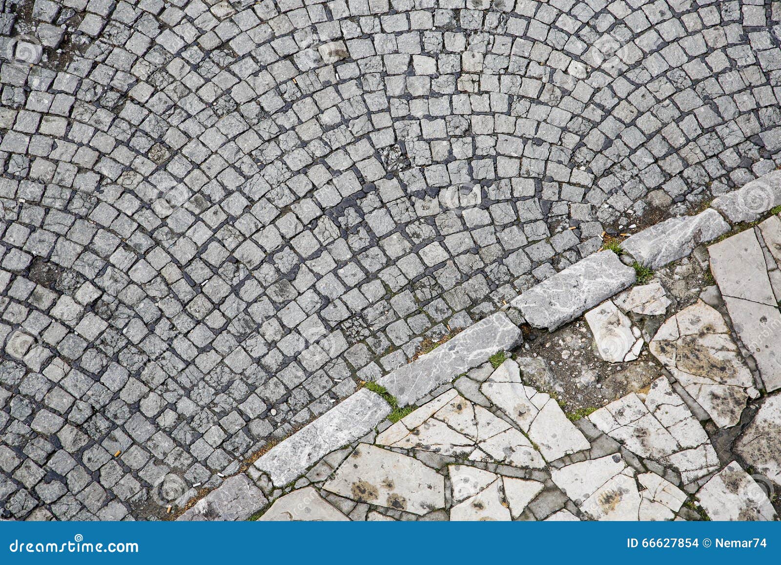Cubes Stone Paving Texture. Abstract Structured Background Stock Photo ...