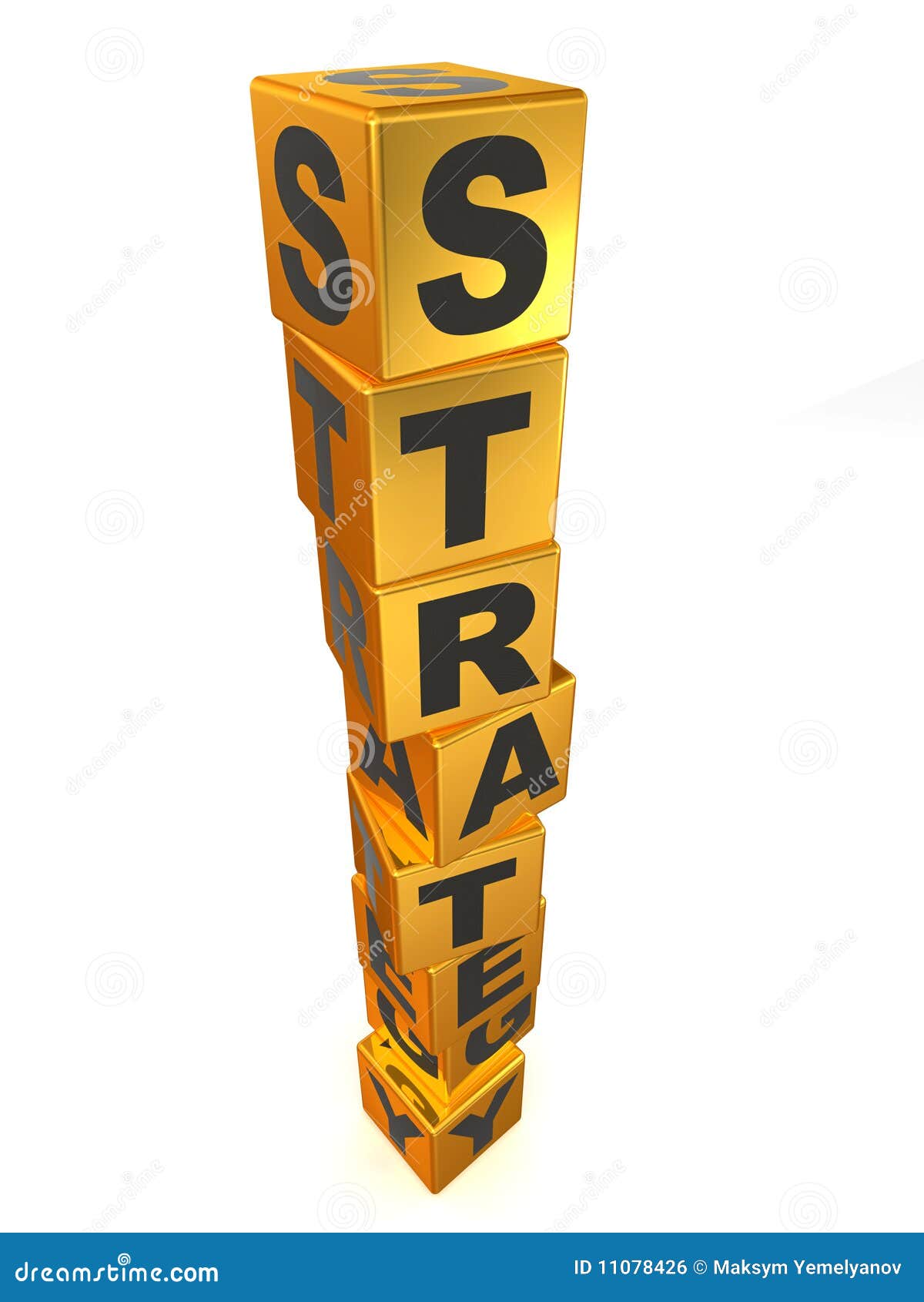 Cubes. Strategy stock illustration. Illustration of block - 11078426