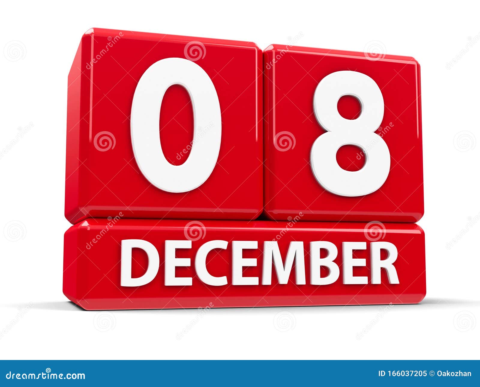 Cubes 8th December stock illustration. Illustration of organizer ...