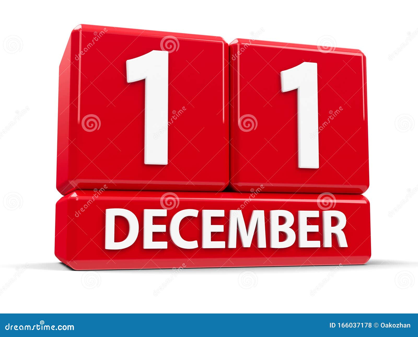 Cubes 11th December stock illustration. Illustration of remember ...