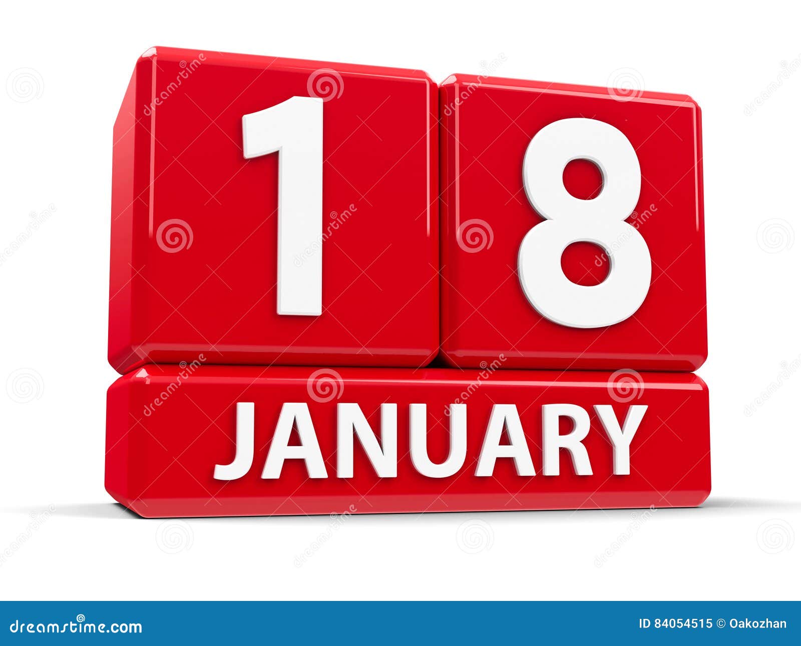 Cubes 18th January stock illustration. Illustration of design - 84054515