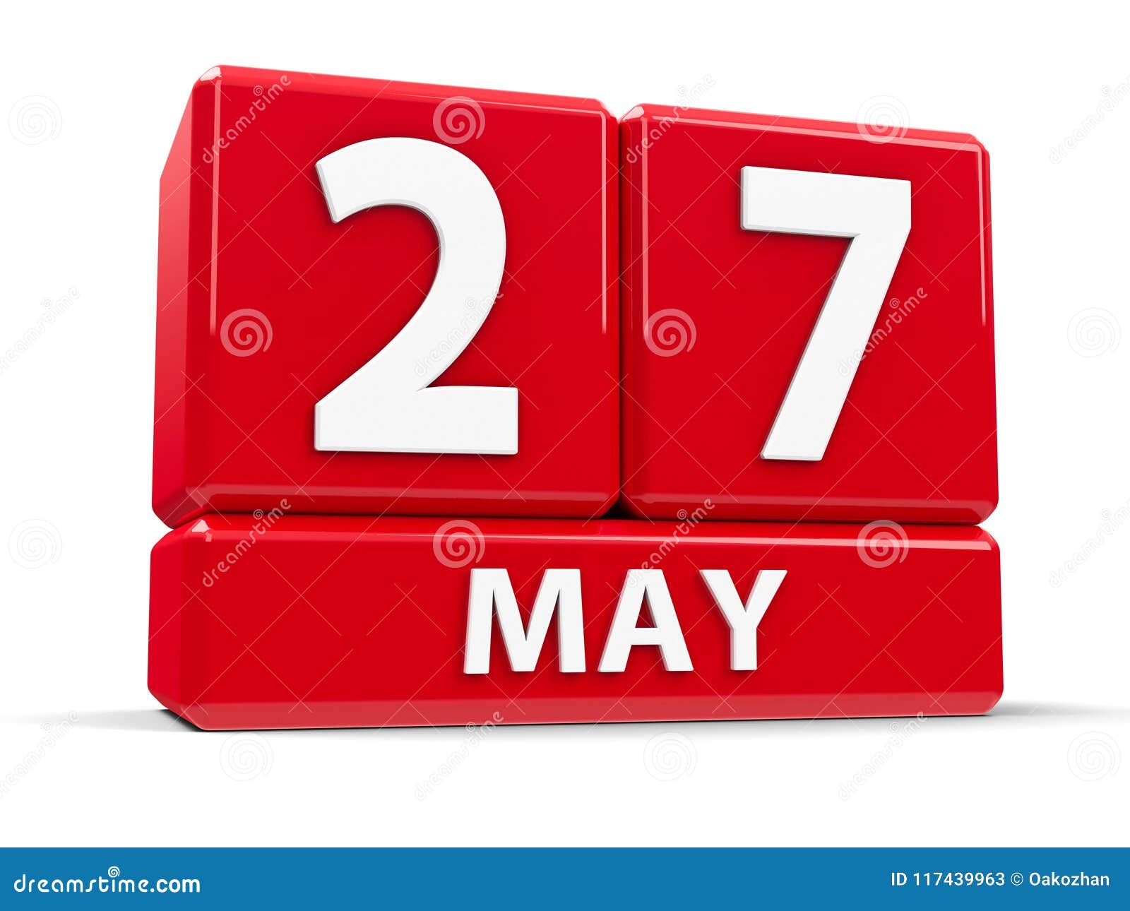 Cubes 27th May stock illustration. Illustration of sign - 117439963