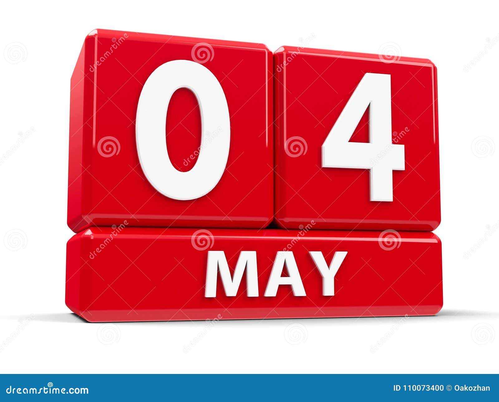 Cubes 4th May stock illustration. Illustration of save - 110073400