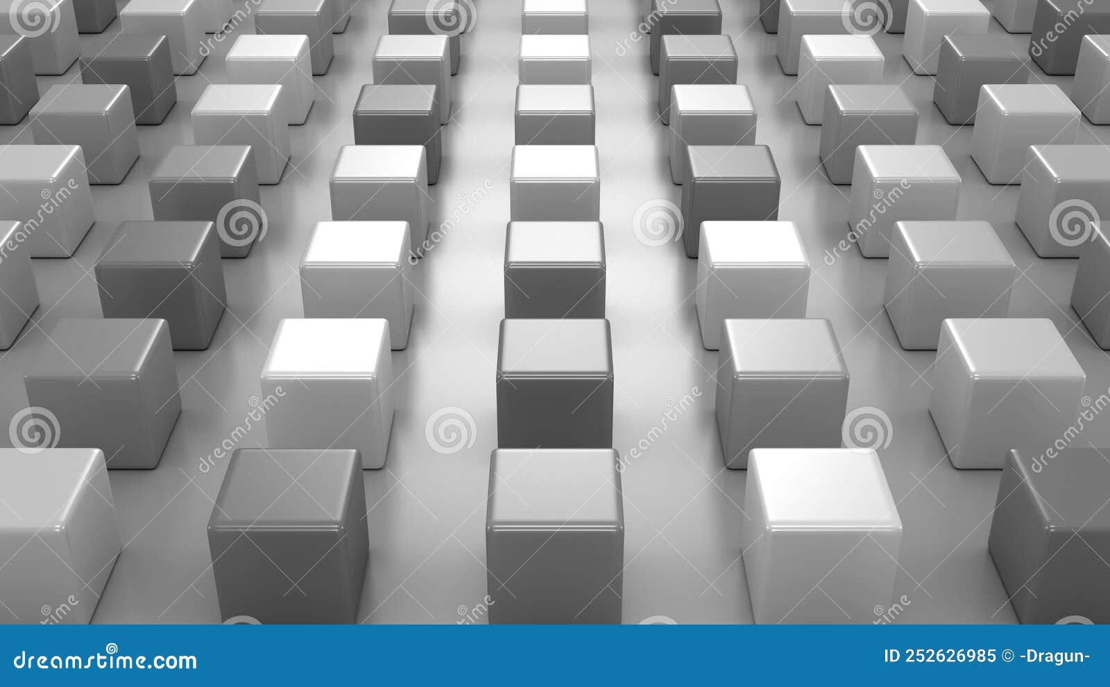 Cubes Transform into Spheres and Form a Wave Stock Video - Video of ...