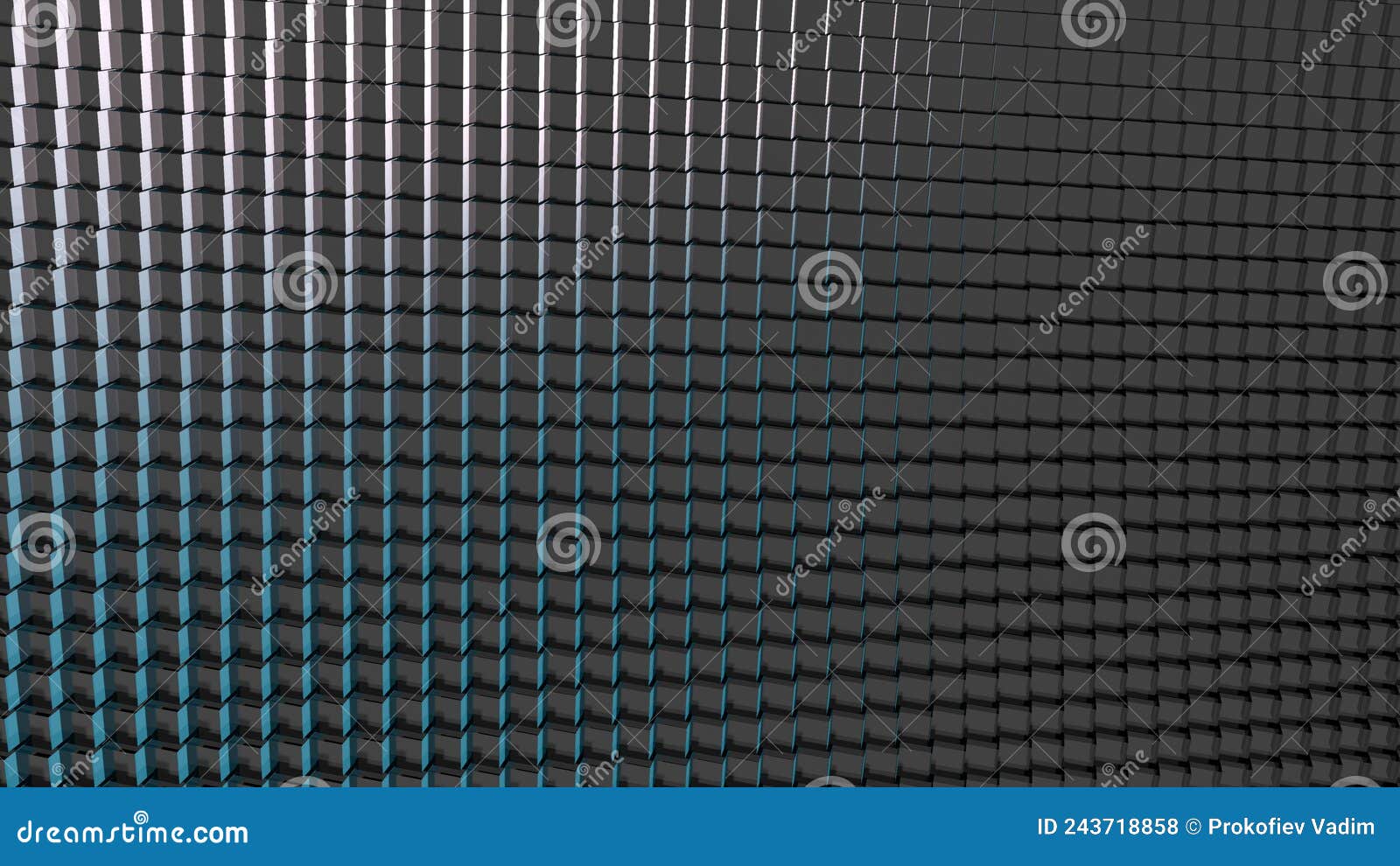 Cubic Abstract Background. Screensaver on the Desktop Stock ...