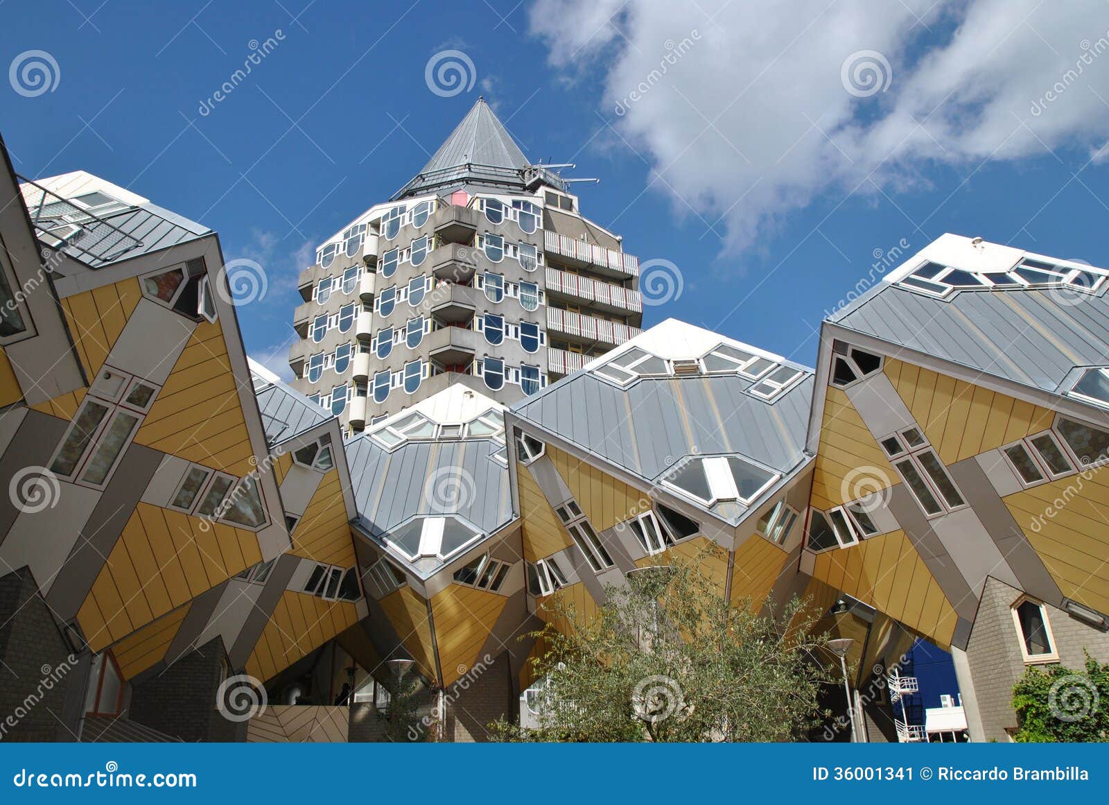 The Cubic Houses of Rotterdam 5 Editorial Photo - Image of architect ...