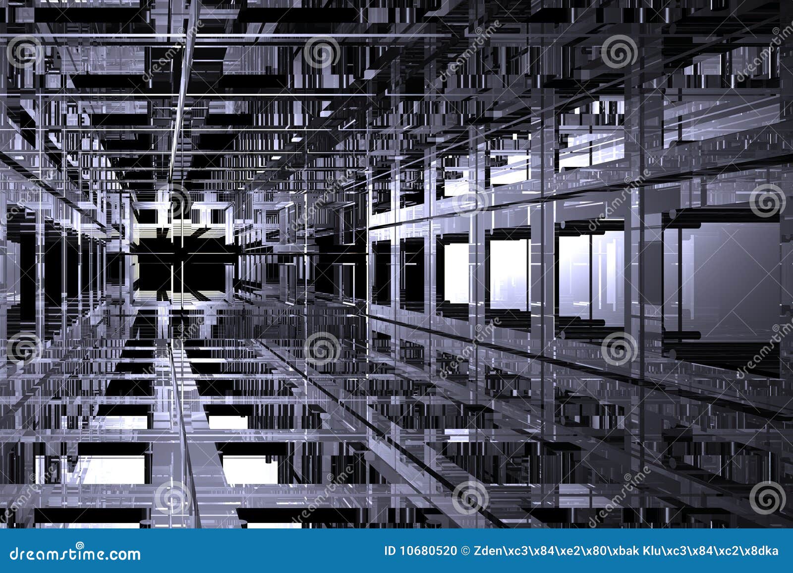 Cubic Space Royalty-Free Stock Photography | CartoonDealer.com #10680521