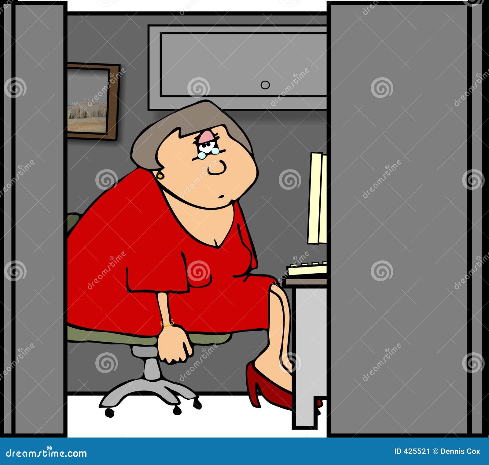 Cubicle Cartoons, Illustrations & Vector Stock Images - 7808 Pictures ...