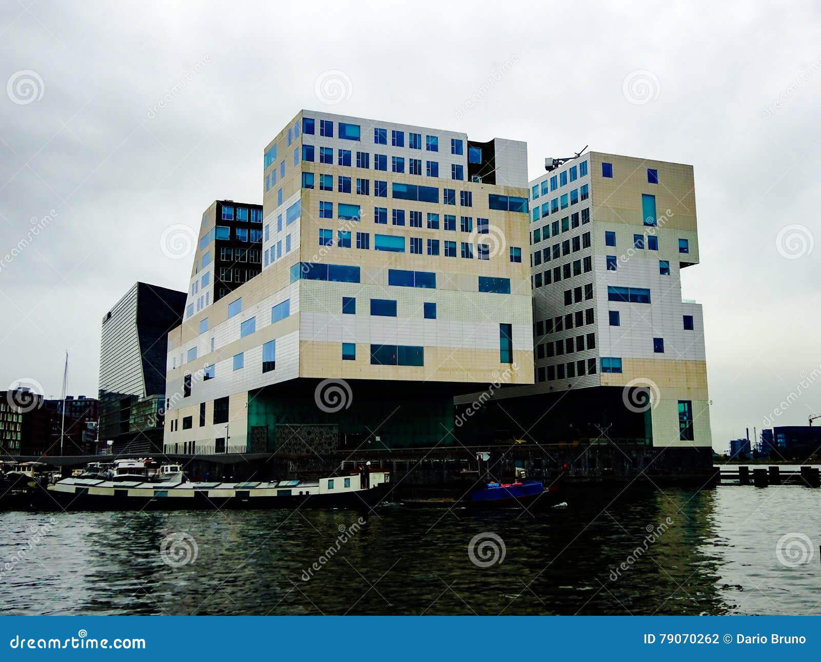 Cubism stock photo. Image of canal, square, cubism, buildings - 79070262