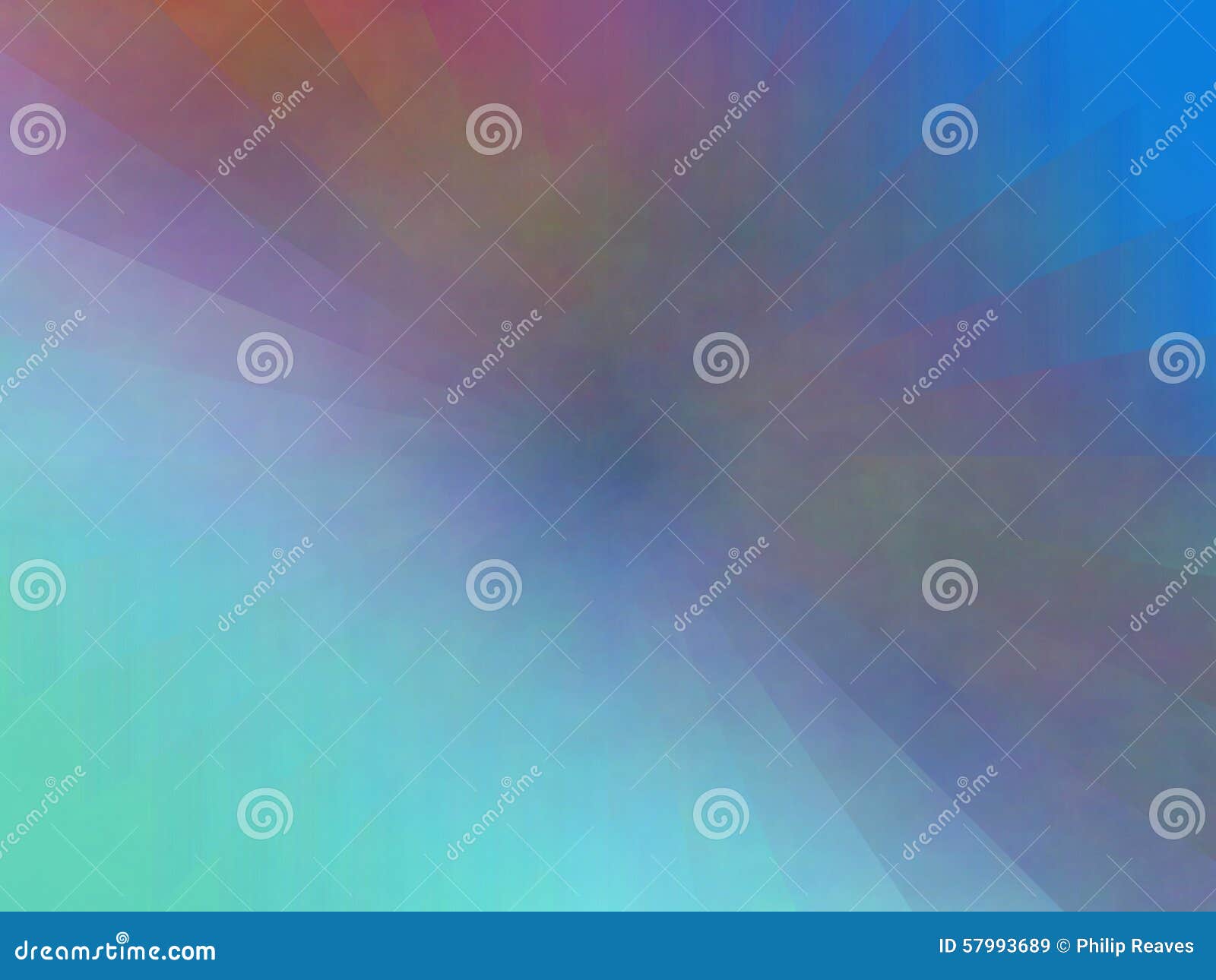 Cubist Blue Illusion Abstract Background Stock Illustration ...