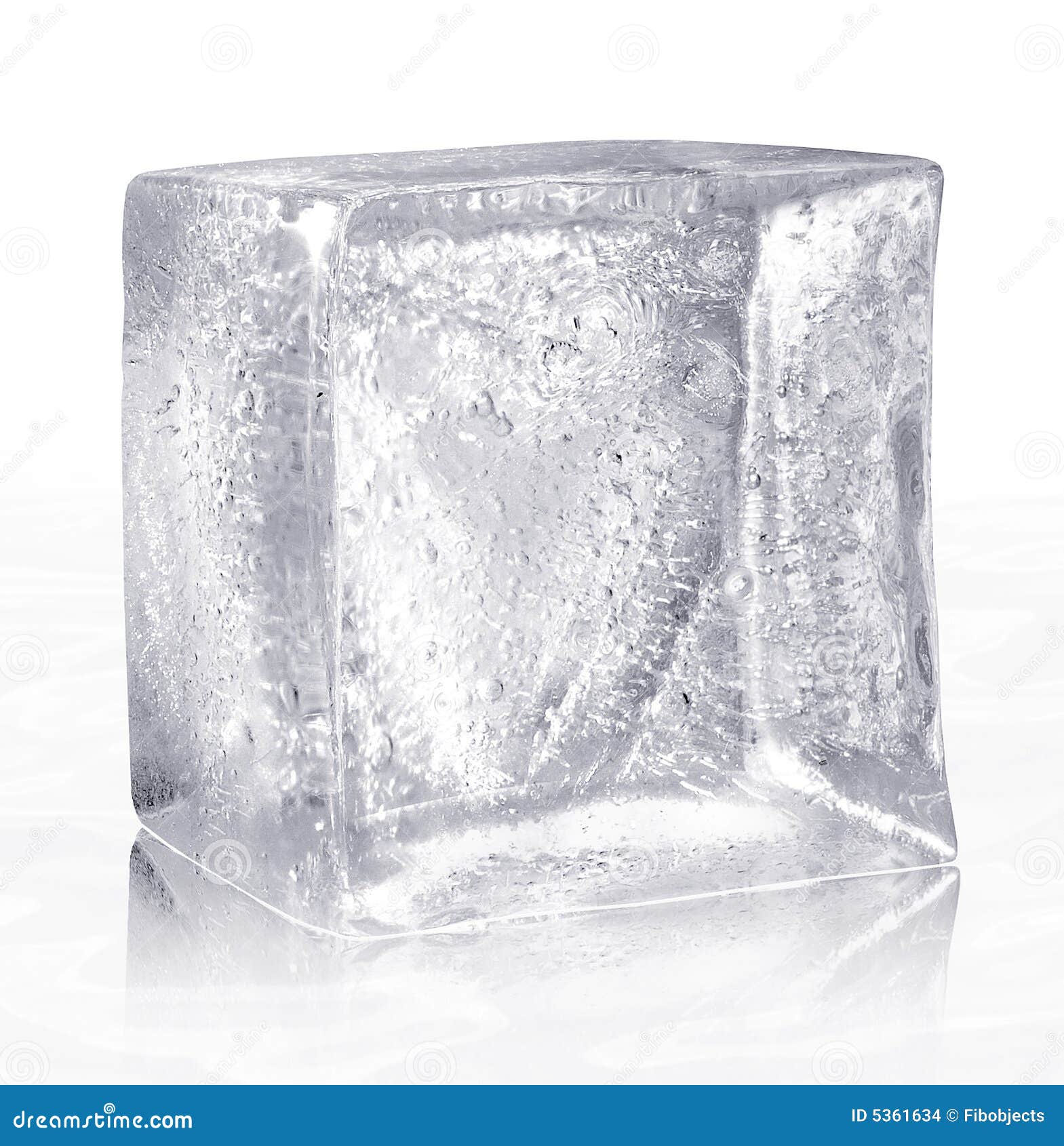 Cubo de gelo foto de stock. Imagem de objetos, recorte - 5361634