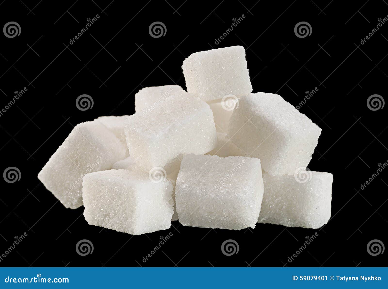 Cubo del azúcar de terrón imagen de archivo. Imagen de dulce - 59079401