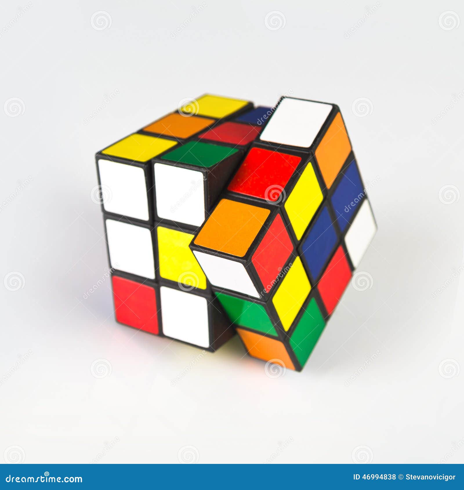 Cubo del Rubik fotografia stock editoriale. Immagine di illustrativo ...