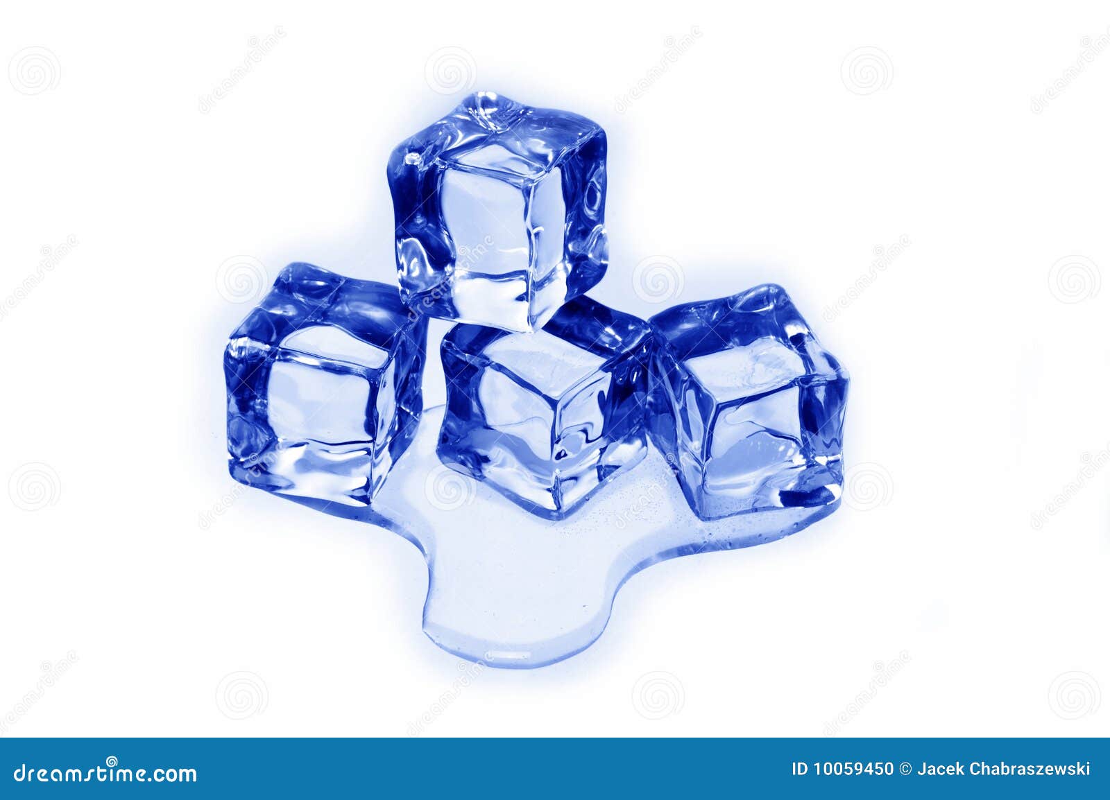 Cubos de gelo foto de stock. Imagem de frio, cubos, quadrados - 10059450