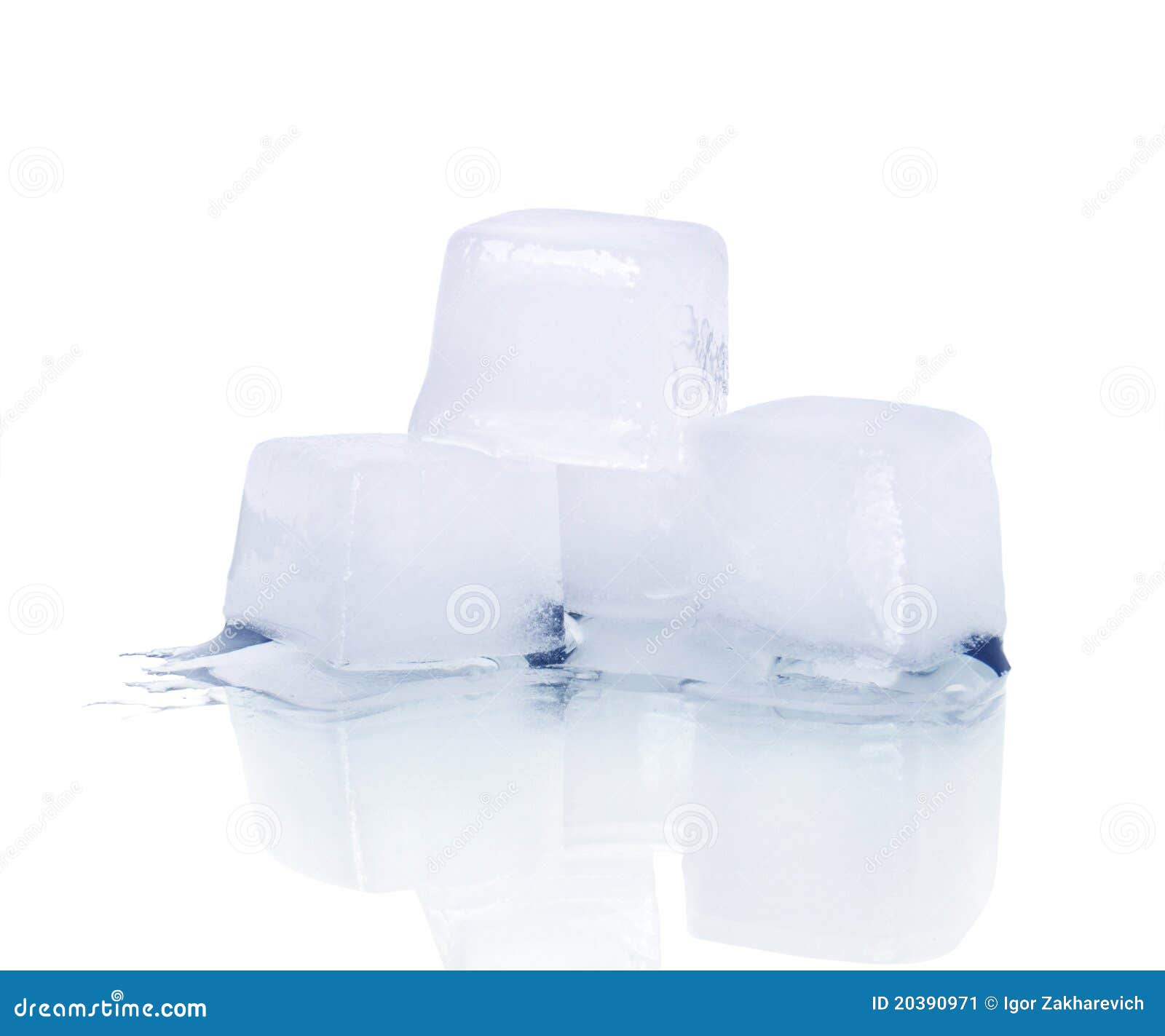 Cubos de gelo imagem de stock. Imagem de cubo, refrescamento - 20390971