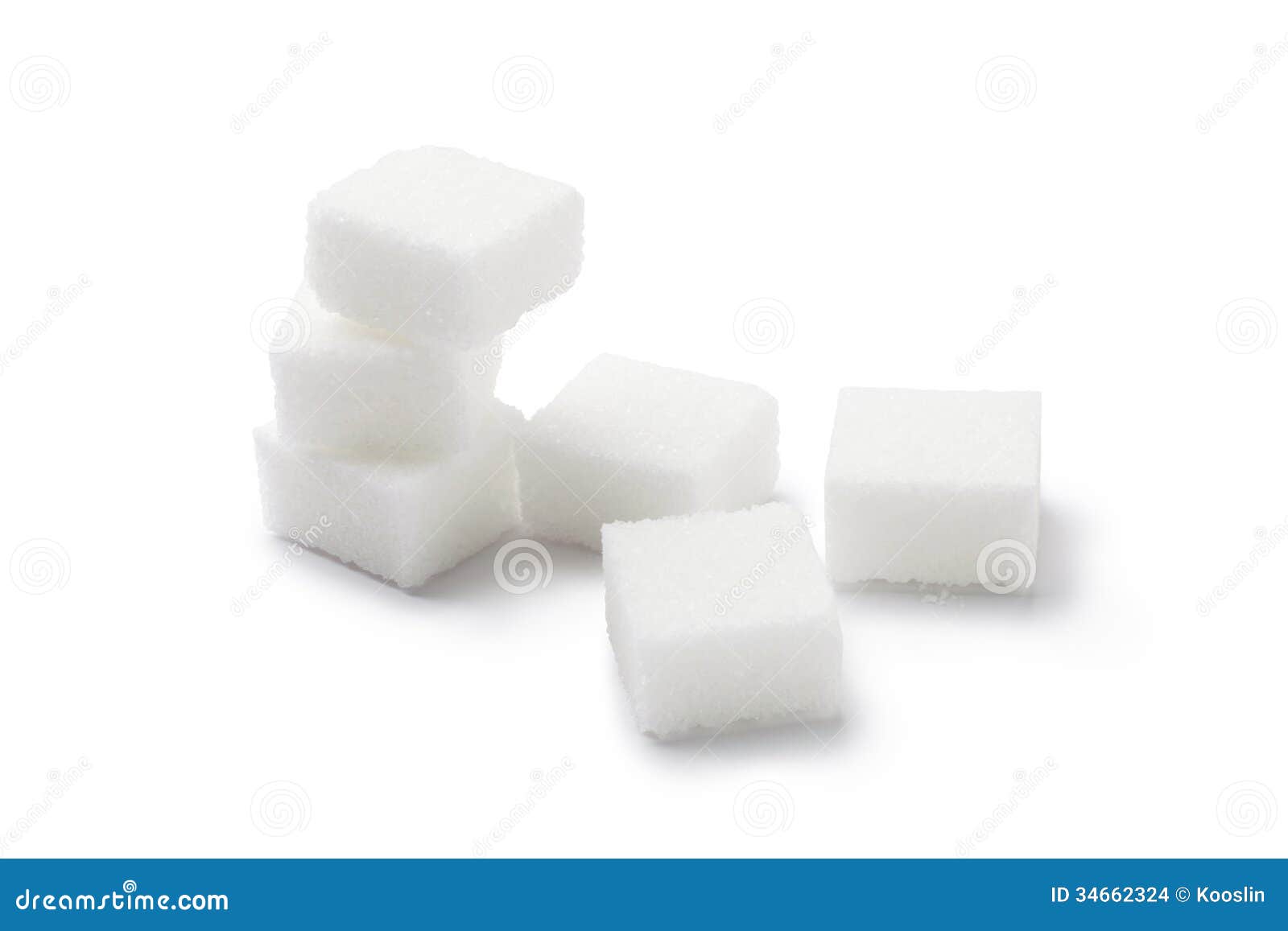 Cubos del azúcar foto de archivo. Imagen de pureza, dulce - 34662324