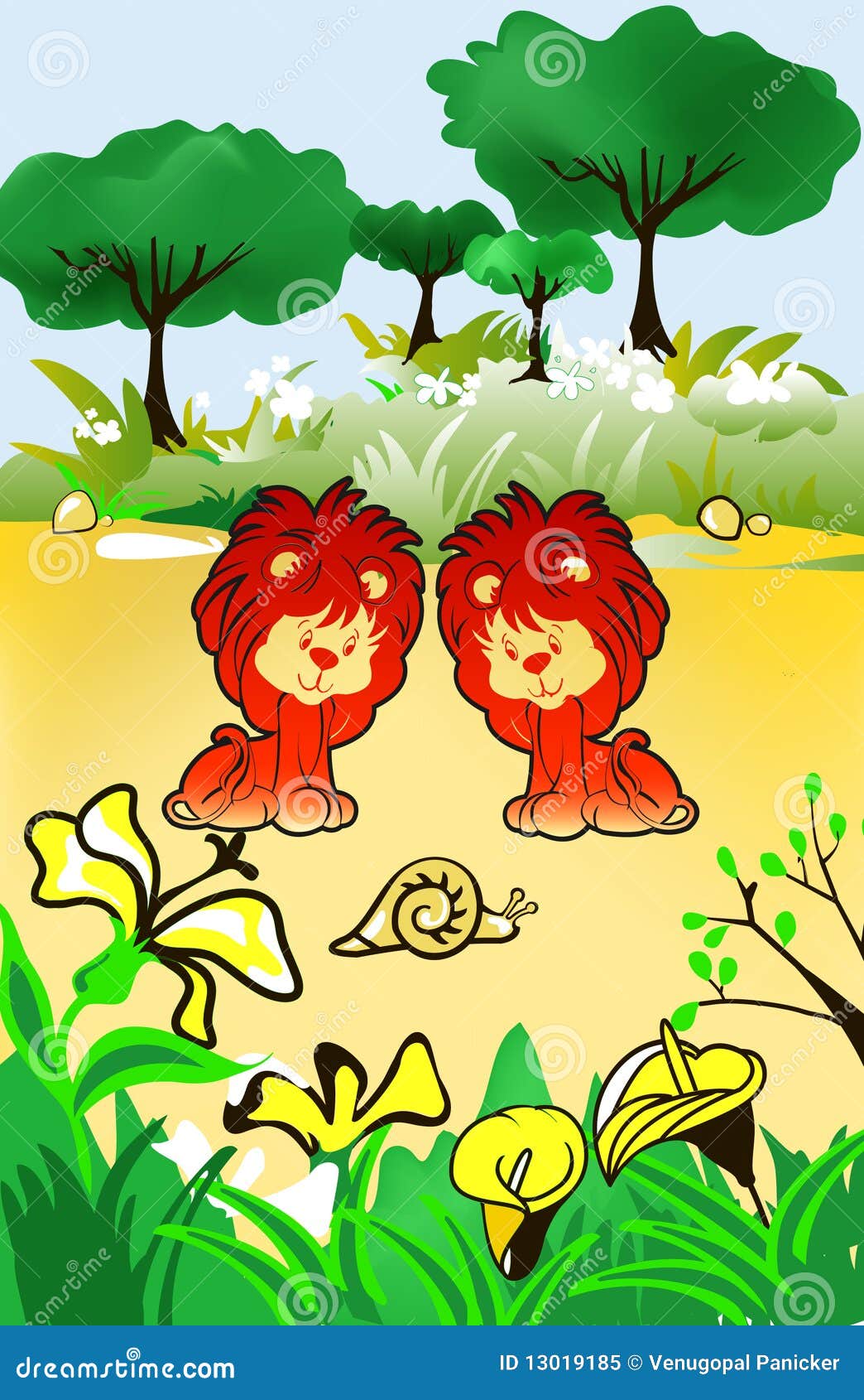 Cubs stock vector. Illustration of cartoon, friend, textile - 13019185