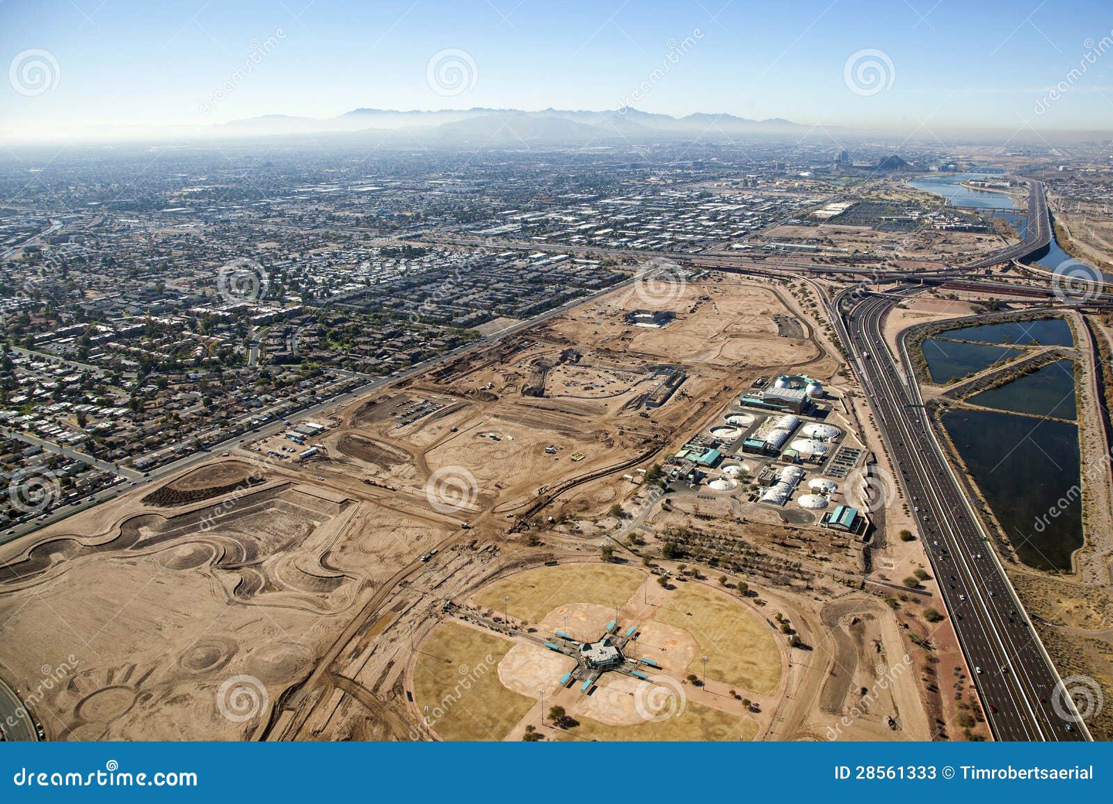Cubs Spring Training Facility Stock Image - Image of aerial ...
