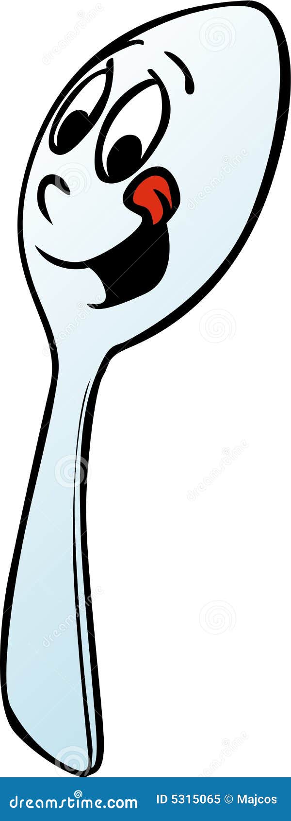 Cuchara ilustración del vector. Ilustración de cocina - 5315065