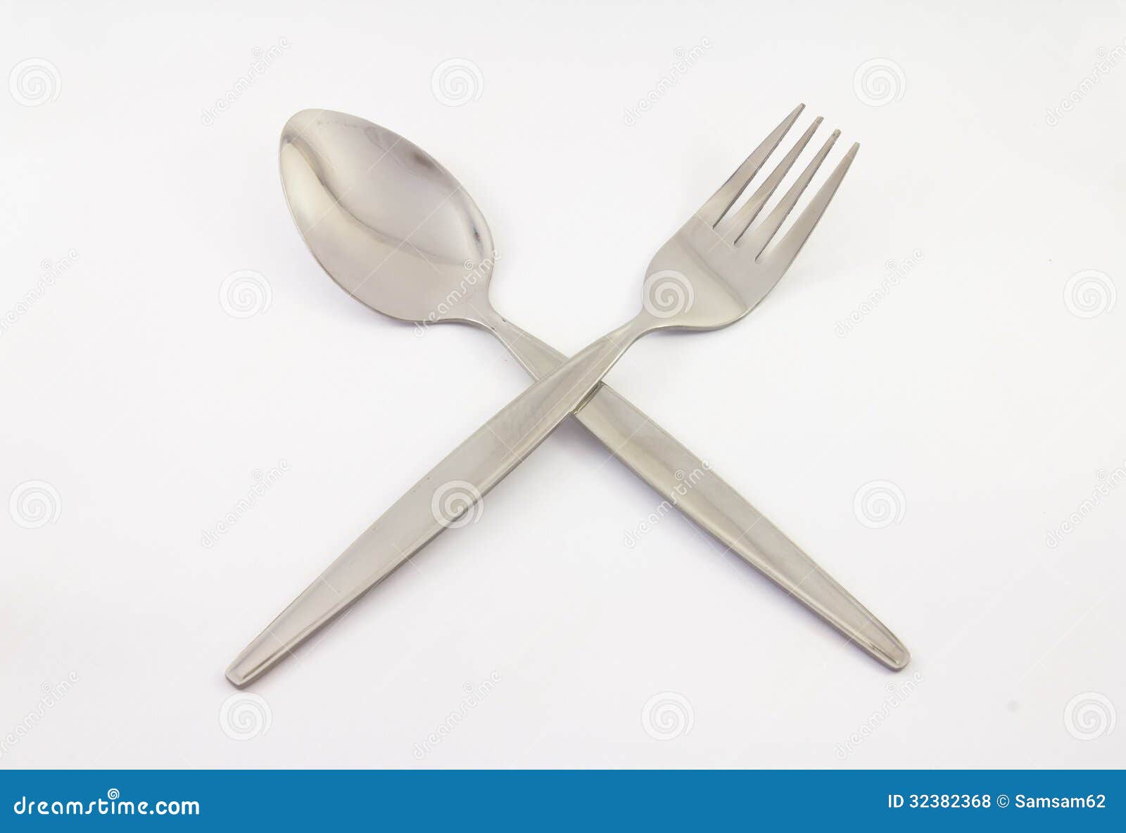 Cuchara y bifurcación foto de archivo. Imagen de moderno - 32382368