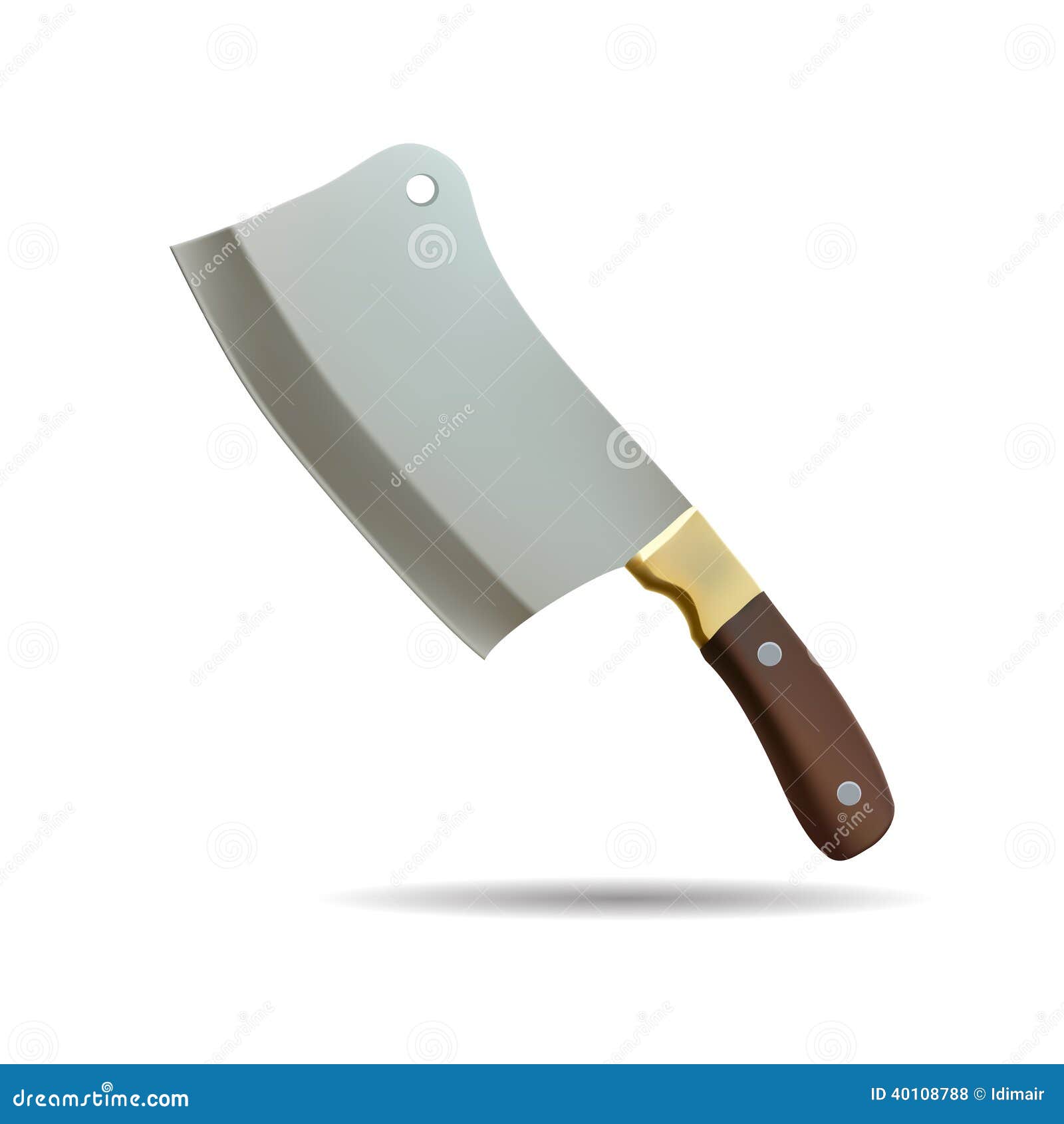 Cuchilla ilustración del vector. Ilustración de doméstico - 40108788