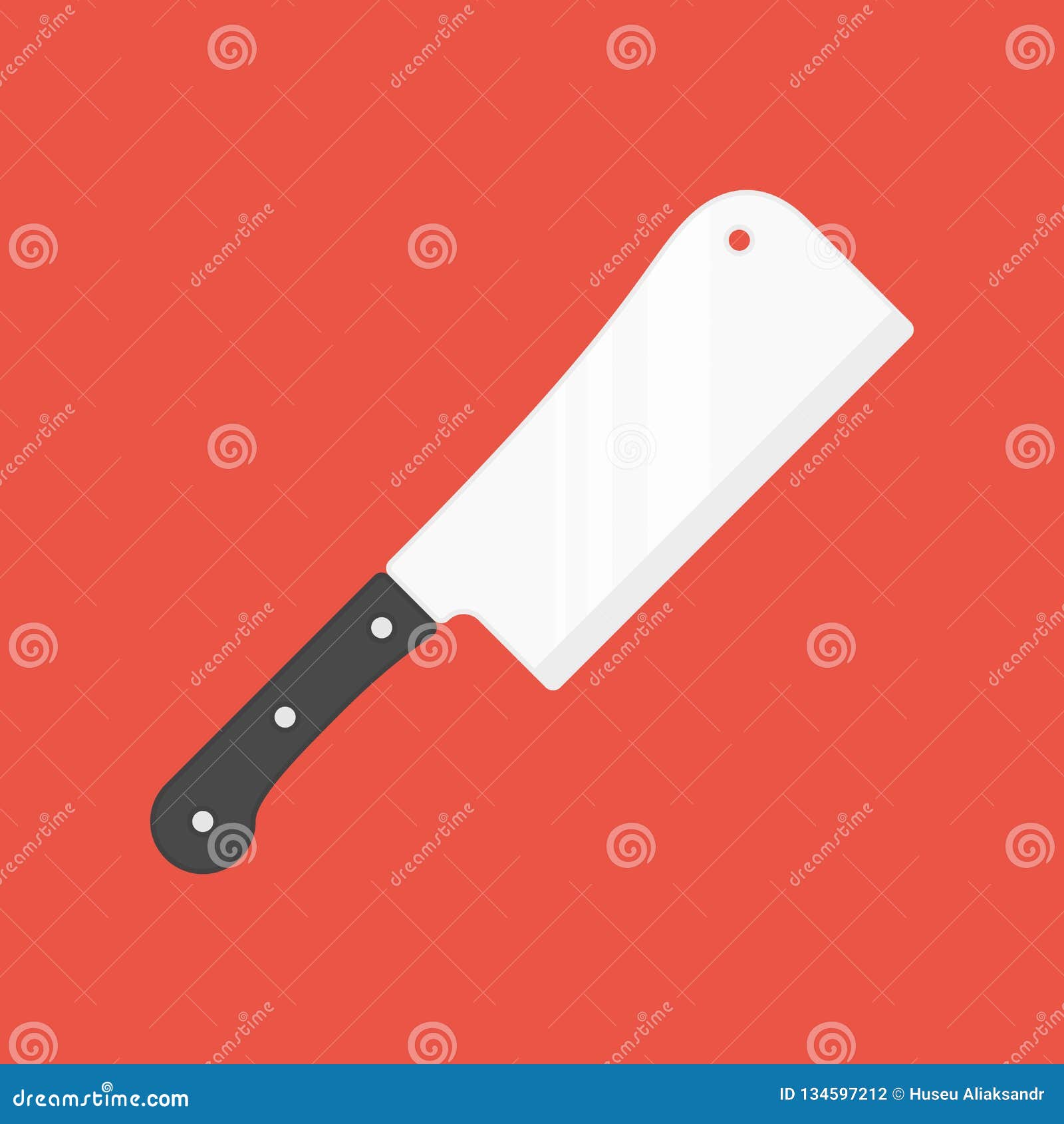 Cuchilla De La Cocina Del Vector Ilustración del Vector - Ilustración ...