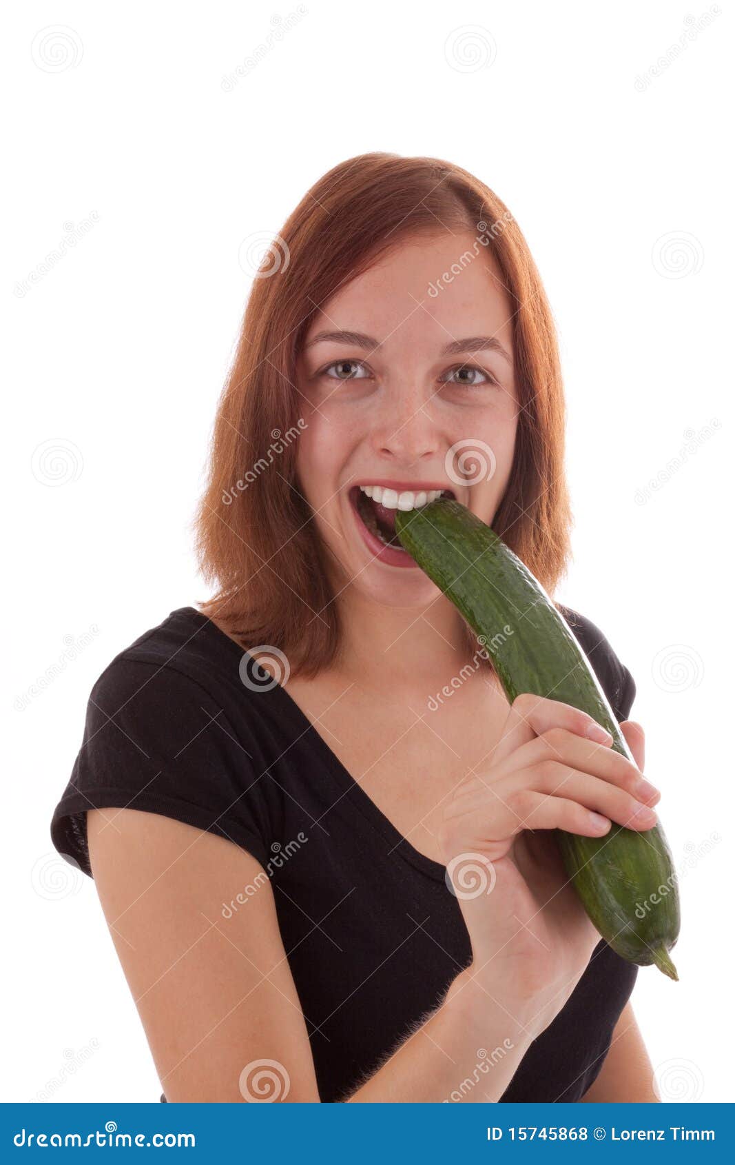 The cucumber stock photo. Image of figure, vegetarian - 15745868