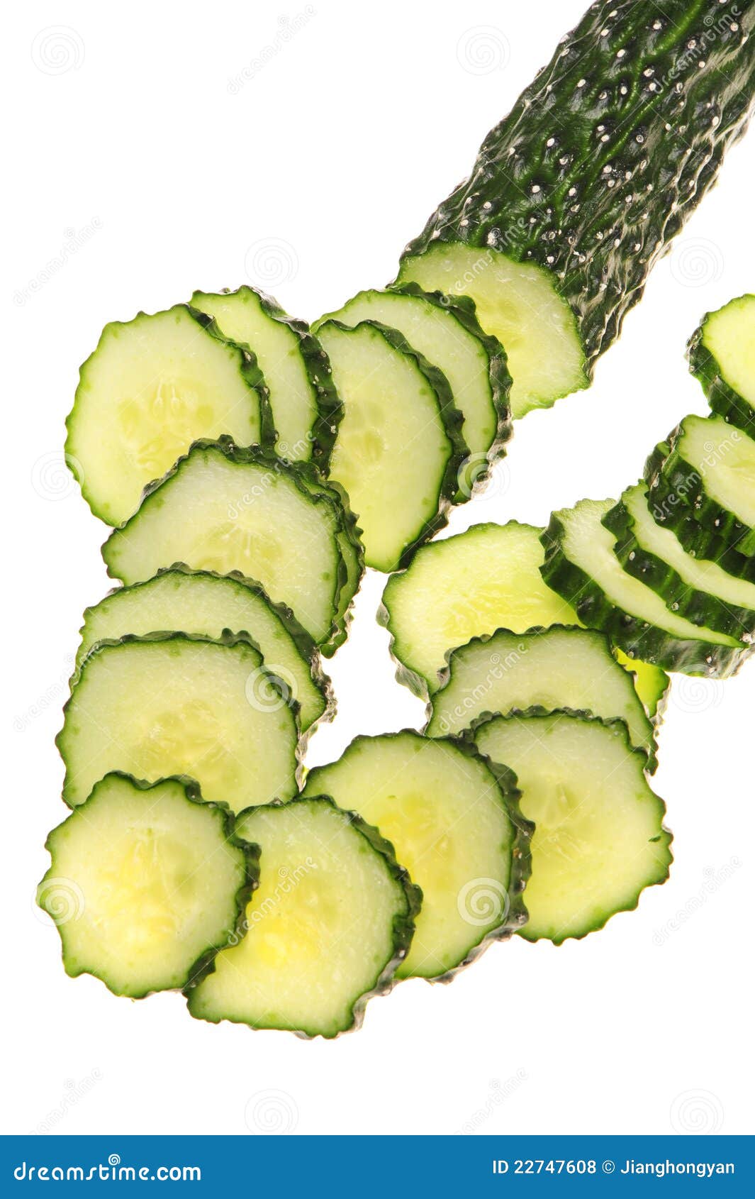 CUCUMBER stock photo. Image of circle, ripe, nutrient - 22747608