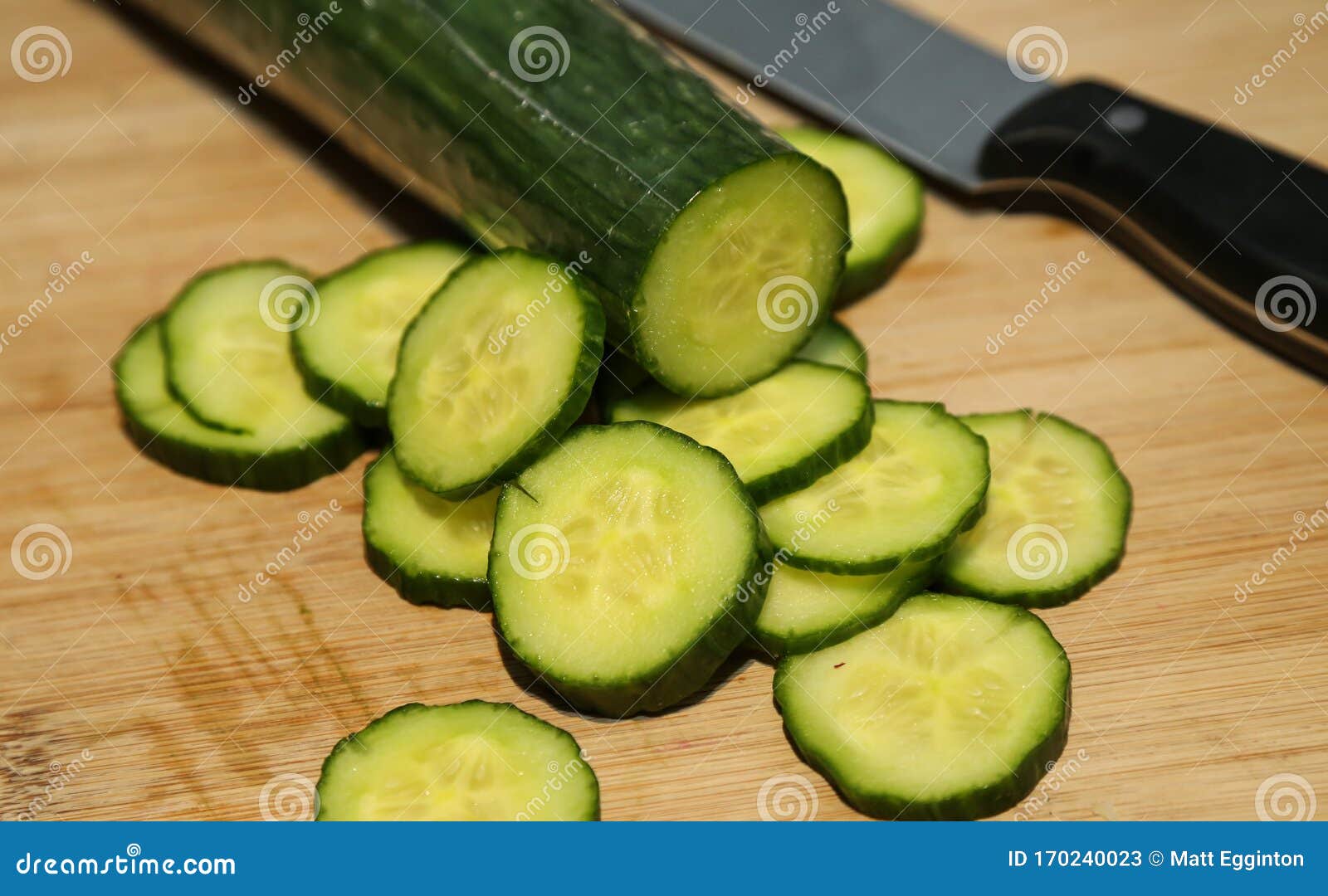 Cucumber stock image. Image of cucumbers, sliced, health - 170240023
