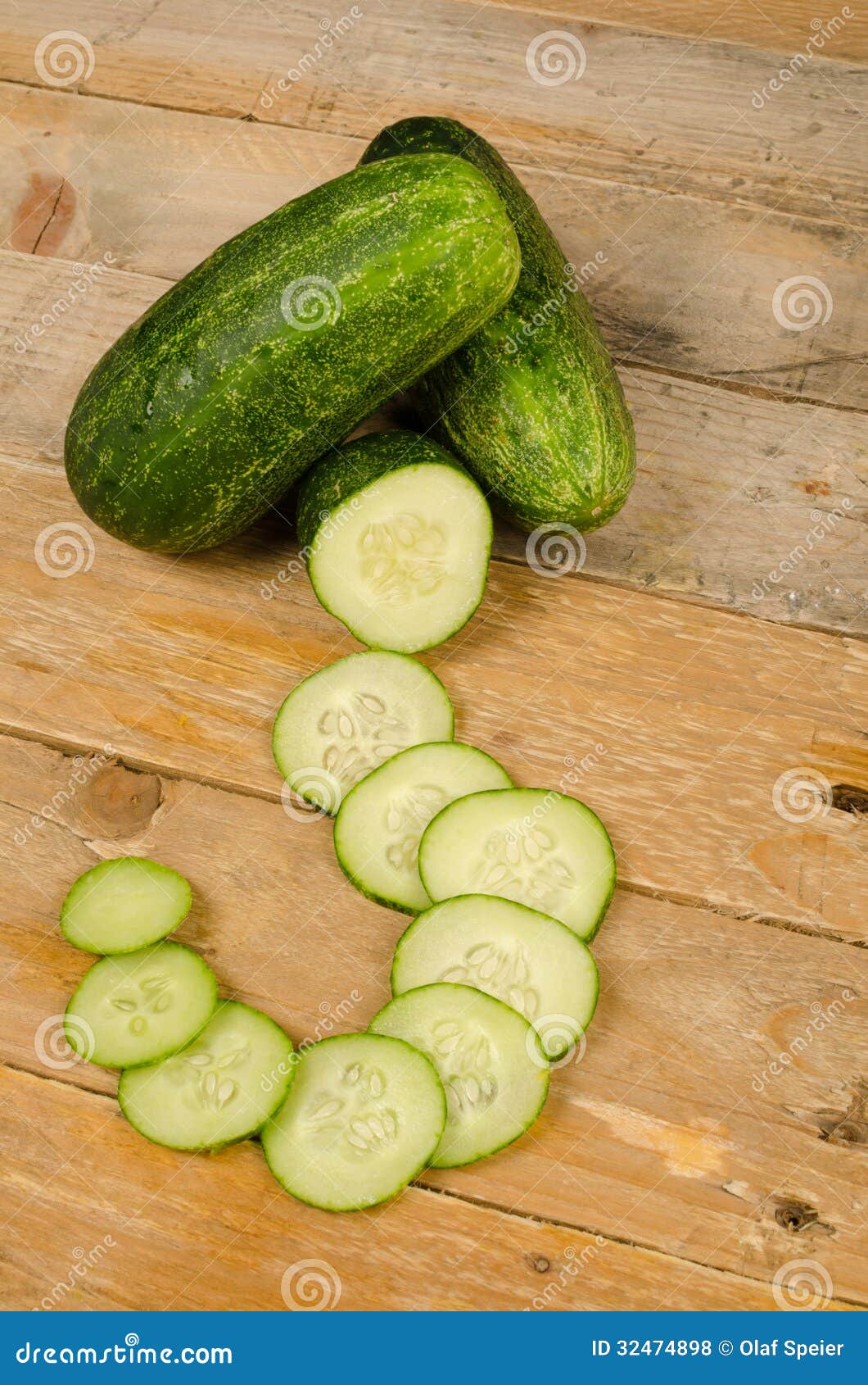Cucumber stock photo. Image of chopped, life, ingredient - 32474898