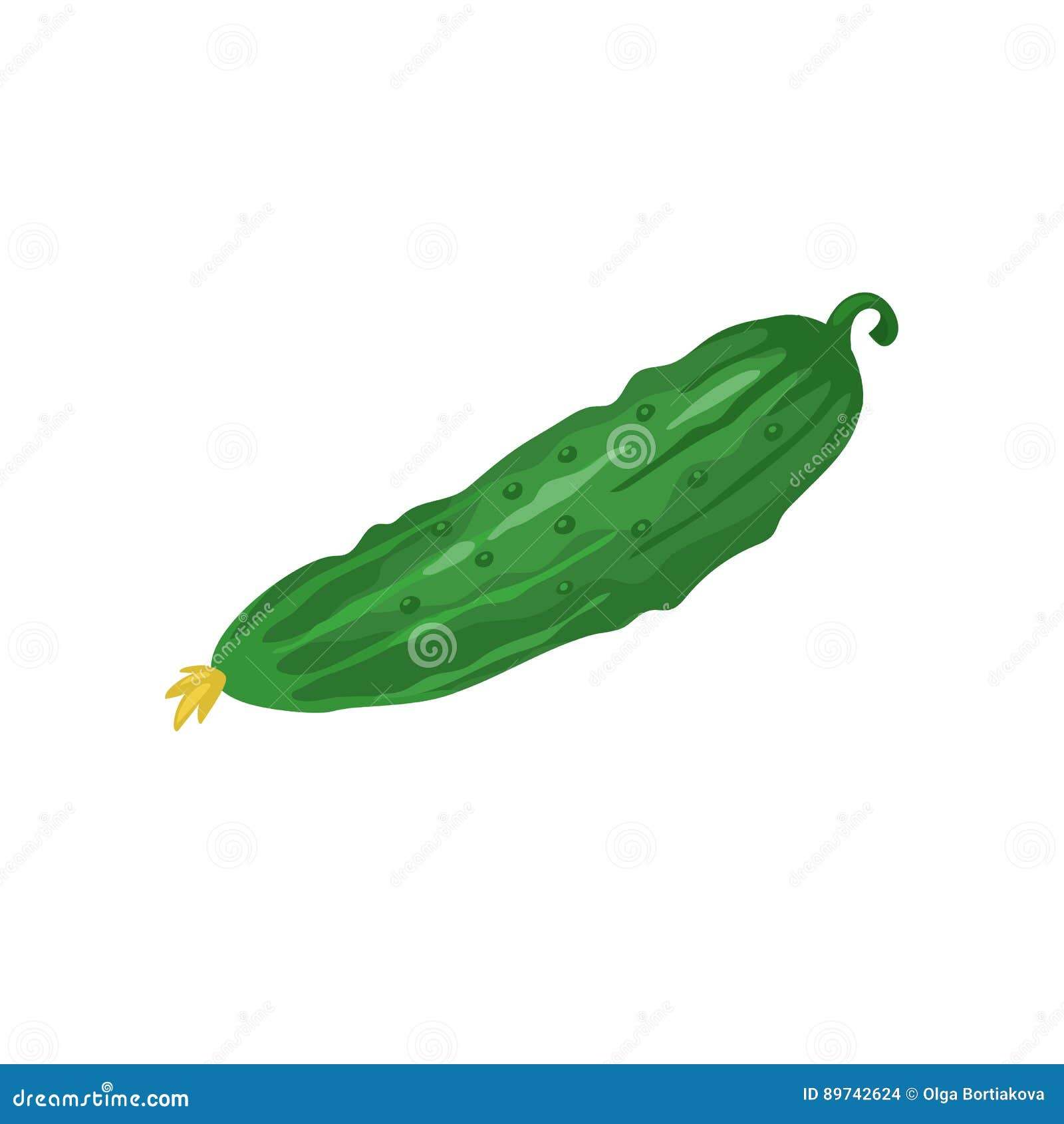 Cucumber Icon Doodle Hand Drawn. Cartoon Silhouette Drawing Green ...