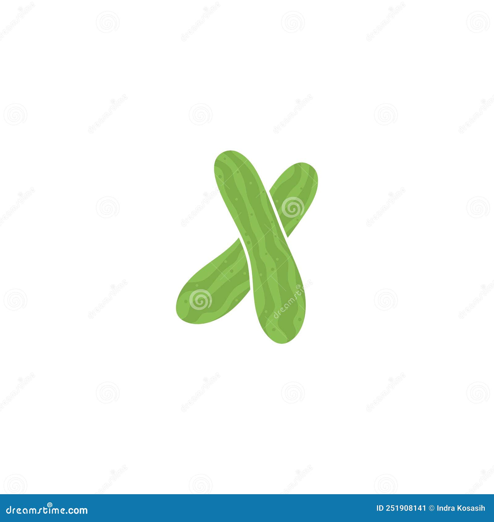 Cucumber Logo Vector Icon Simple Illustration Stock Vector ...